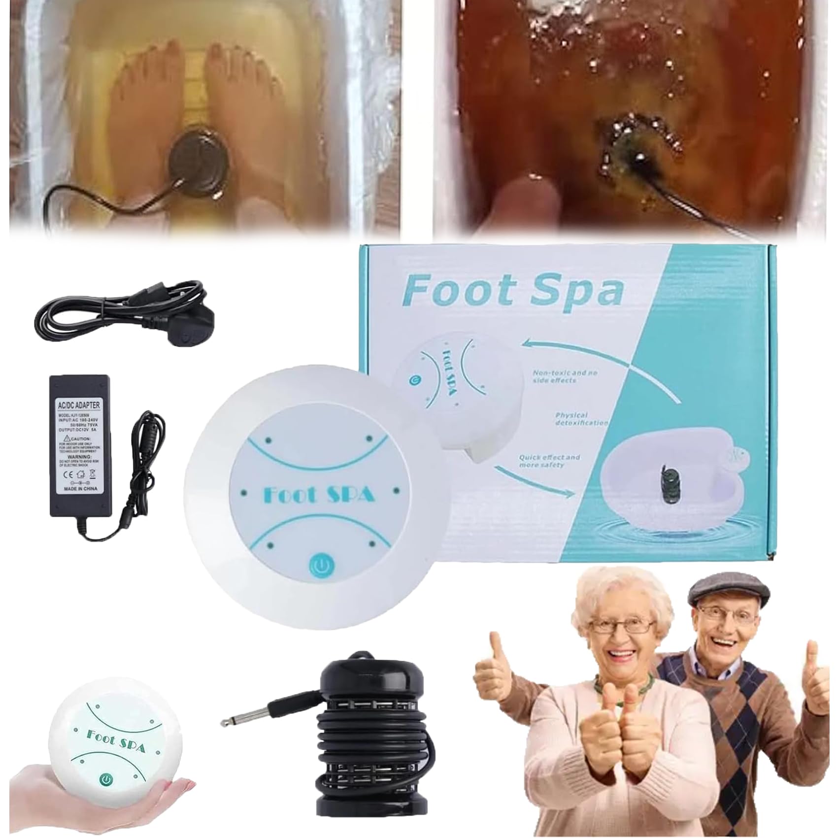 Amazon.com: Biovita Wellness Ionic Foot Bath Upgraded, Biovita Ionic ...