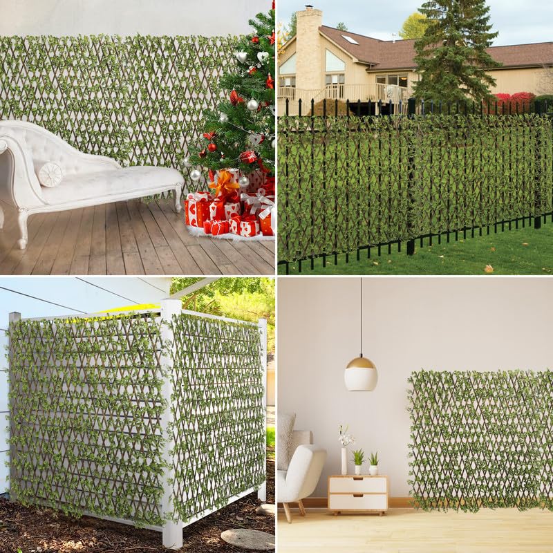 Snapklik.com : Coarbor 6 Packs Artificial Leaf Faux Ivy Expandable ...