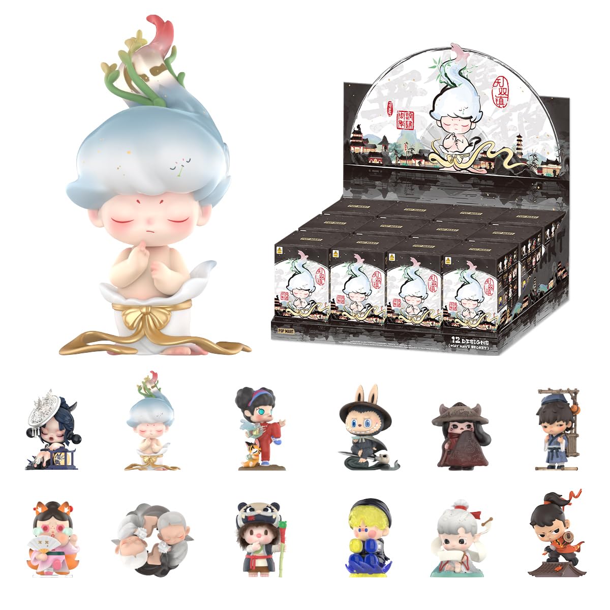 Pop Mart Matchless 14th Anniversary Series Figures Whole Set 2 ...