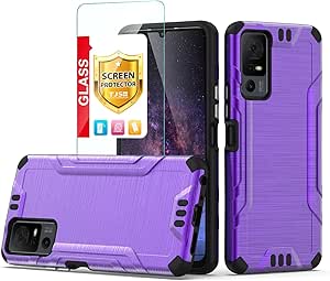 Amazon.com: TJS Compatible for TCL 40 XL Case TCL 40 T T608DL Case, Lively Jitterbug Smart4 Case ...