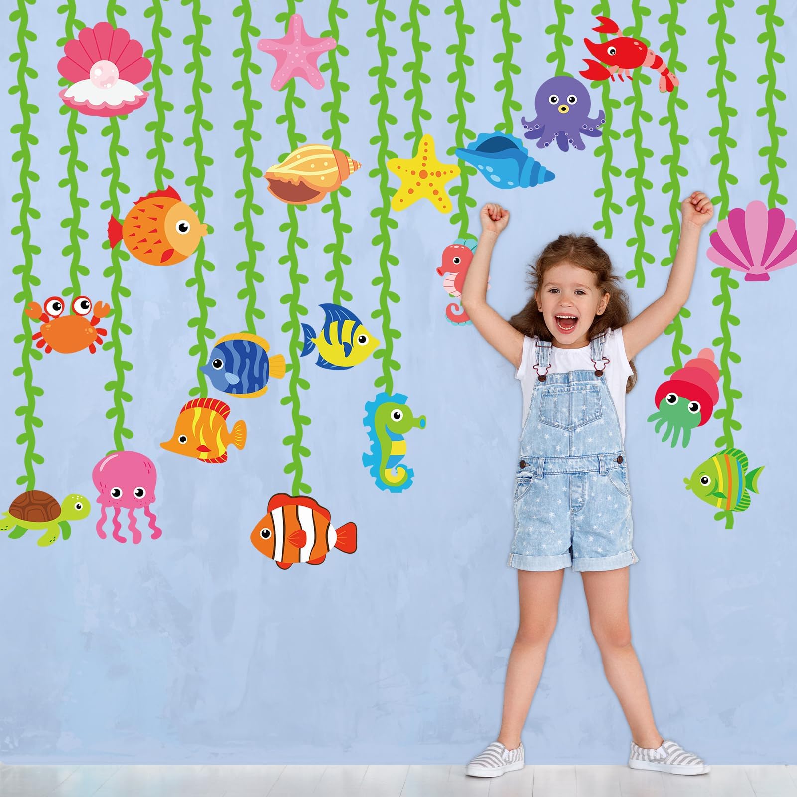 Cardboard Surfboard Prop 3 Sets Seaweed Cardboard Cutouts - 47 Inch ...