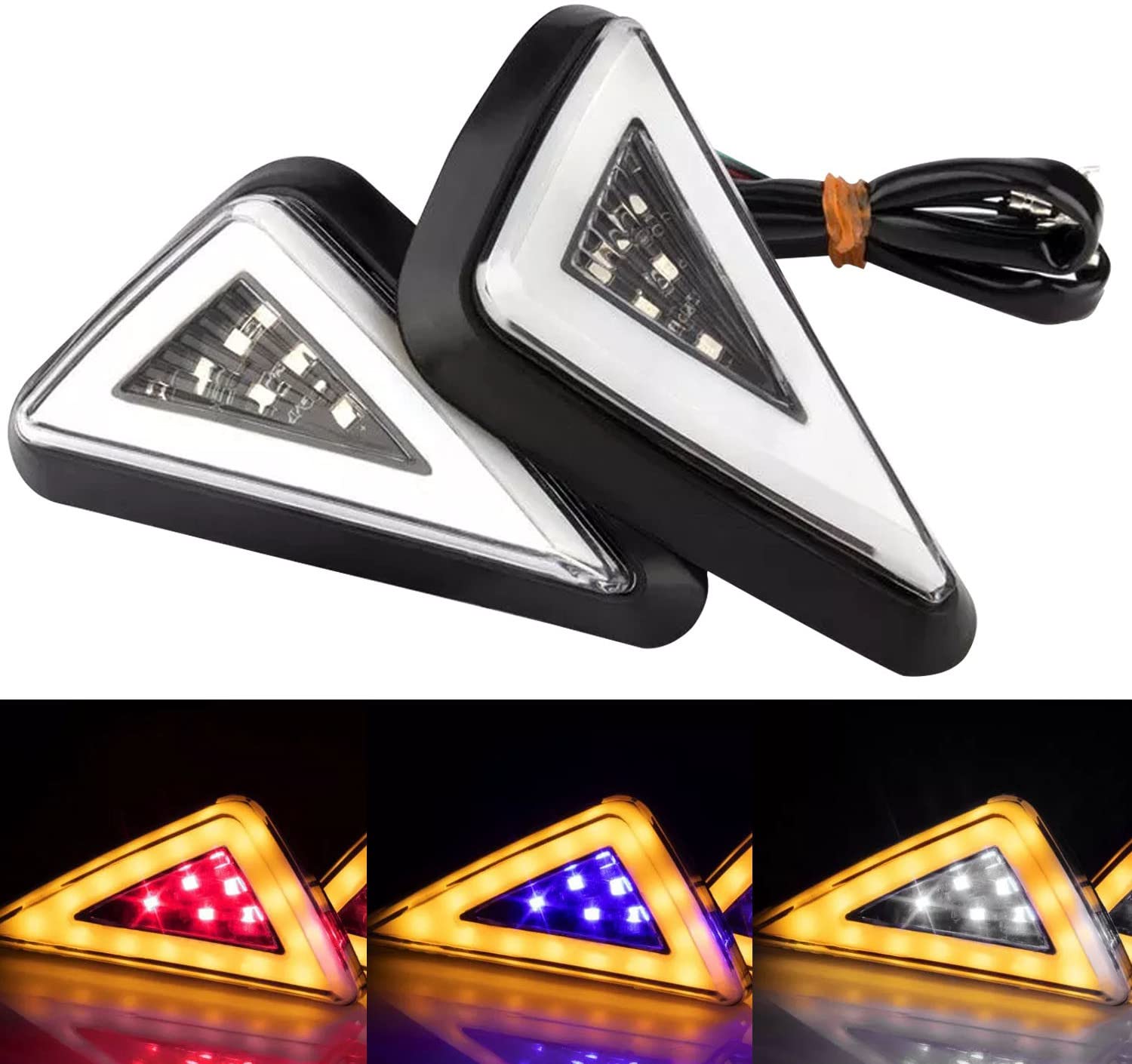 ATORAY Front LED Indicator Light for Yamaha R15 V3, R15 V1, R15, R1 ...