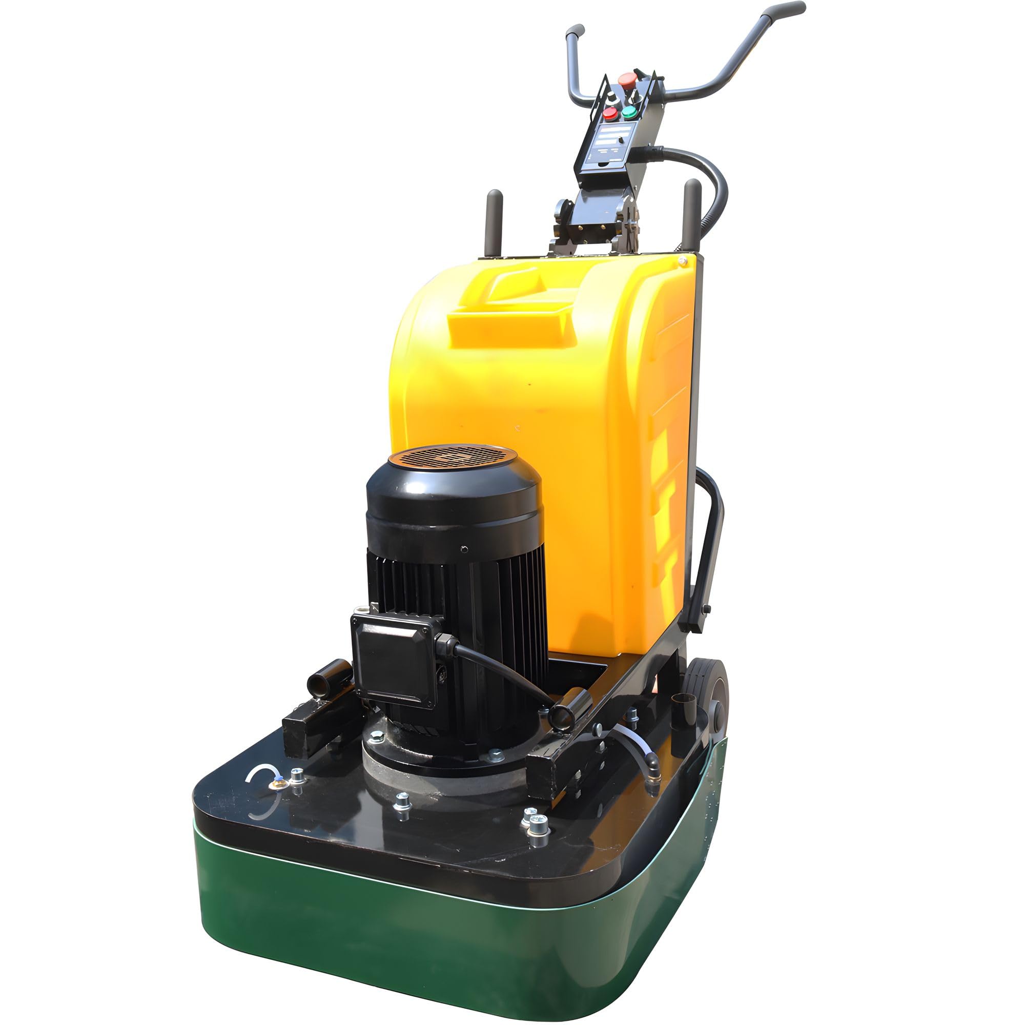 Banfluxion Concrete Floor Grinder Ground Polishing Machine Hand-Push Ground Grinder Wet and Dry ...