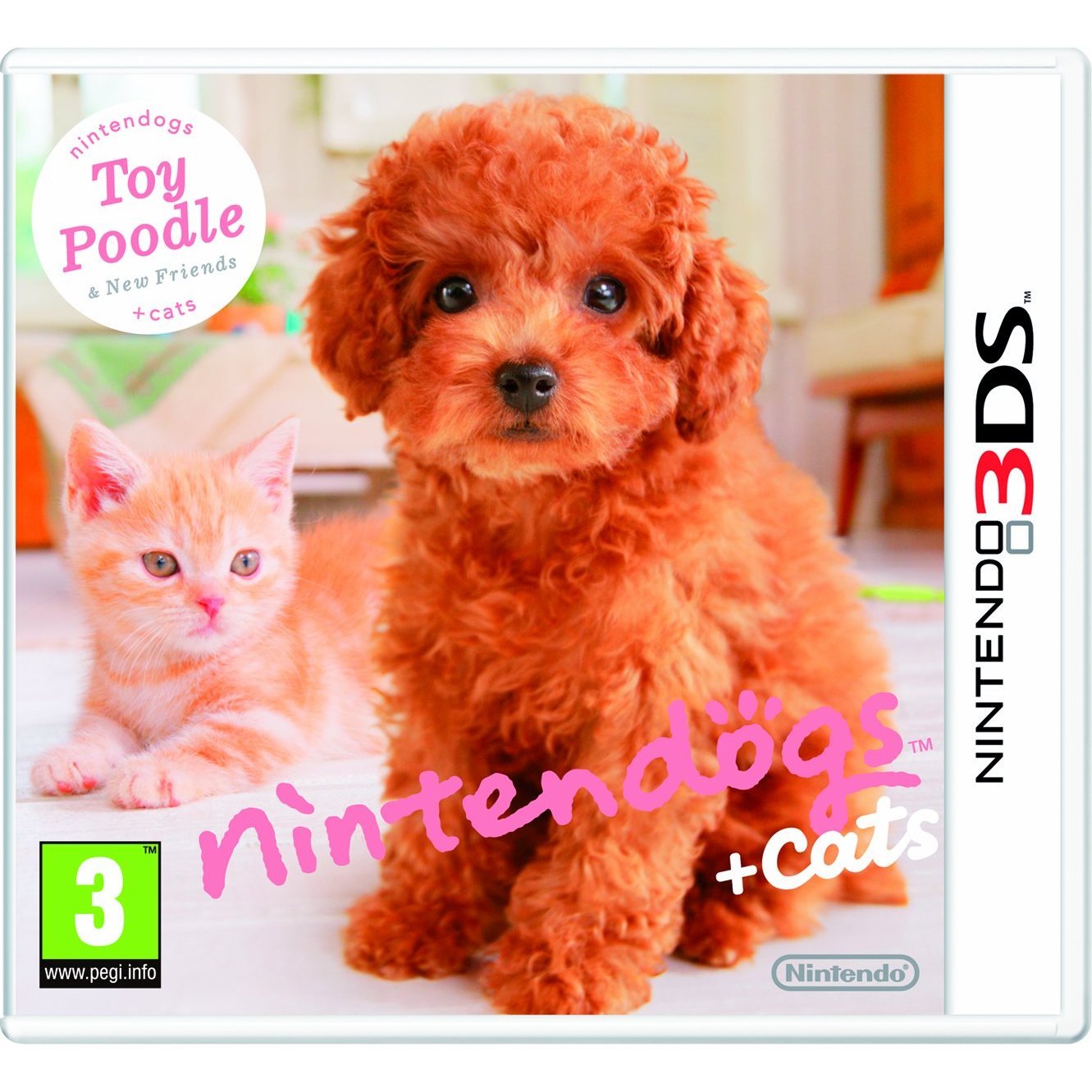Nintendogs + Cats - Toy Poodle + New Friends (Nintendo 3DS) : Amazon.co ...