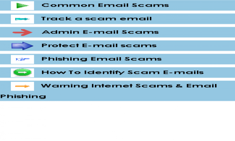 Email Scams TipsE-mail Scams Tips - App on Amazon Appstore
