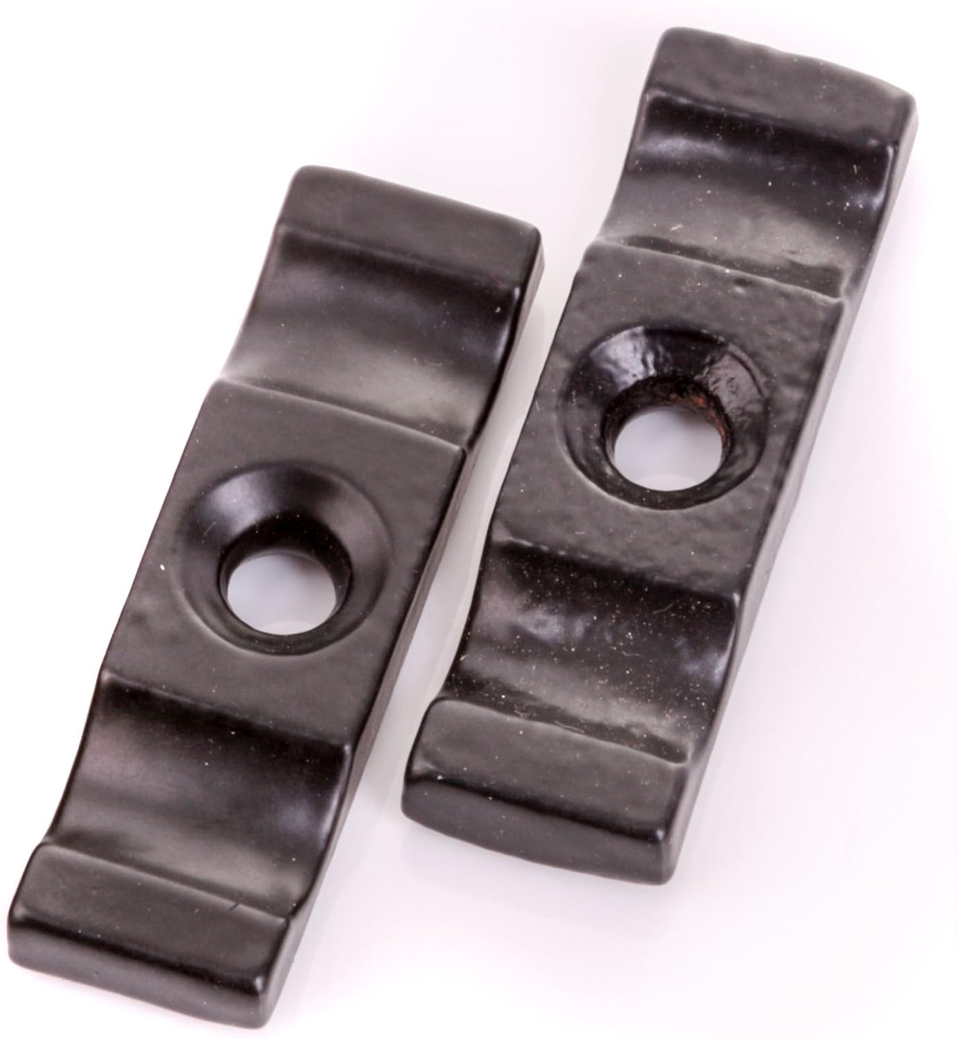 White Hinge 2X Black Extra Large 2" Turn Button Catches - Shed/Gate ...