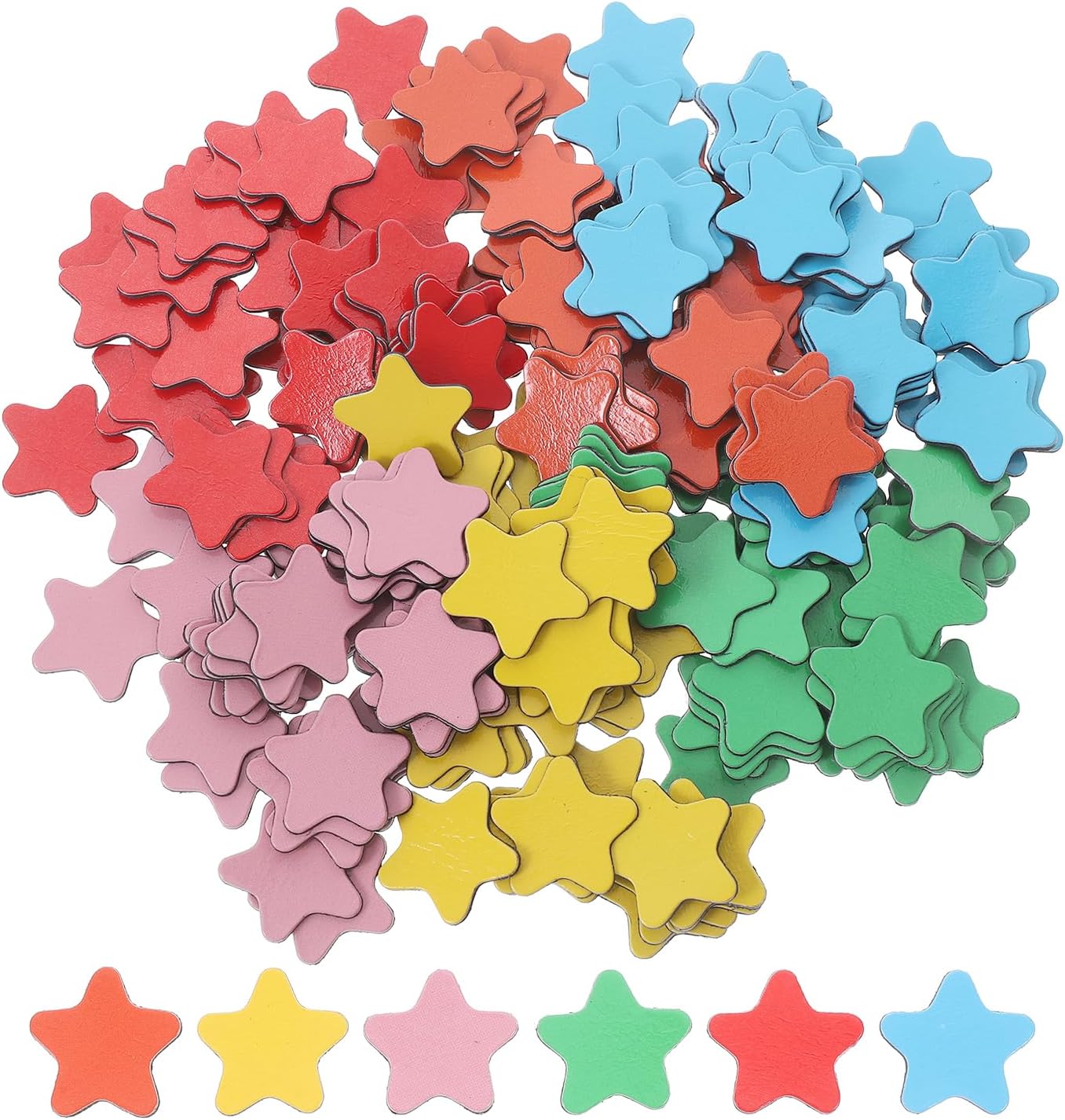 Amazon.com: 8 Pieces Stars Fridge Magnets, Cute Star Refrigerator ...
