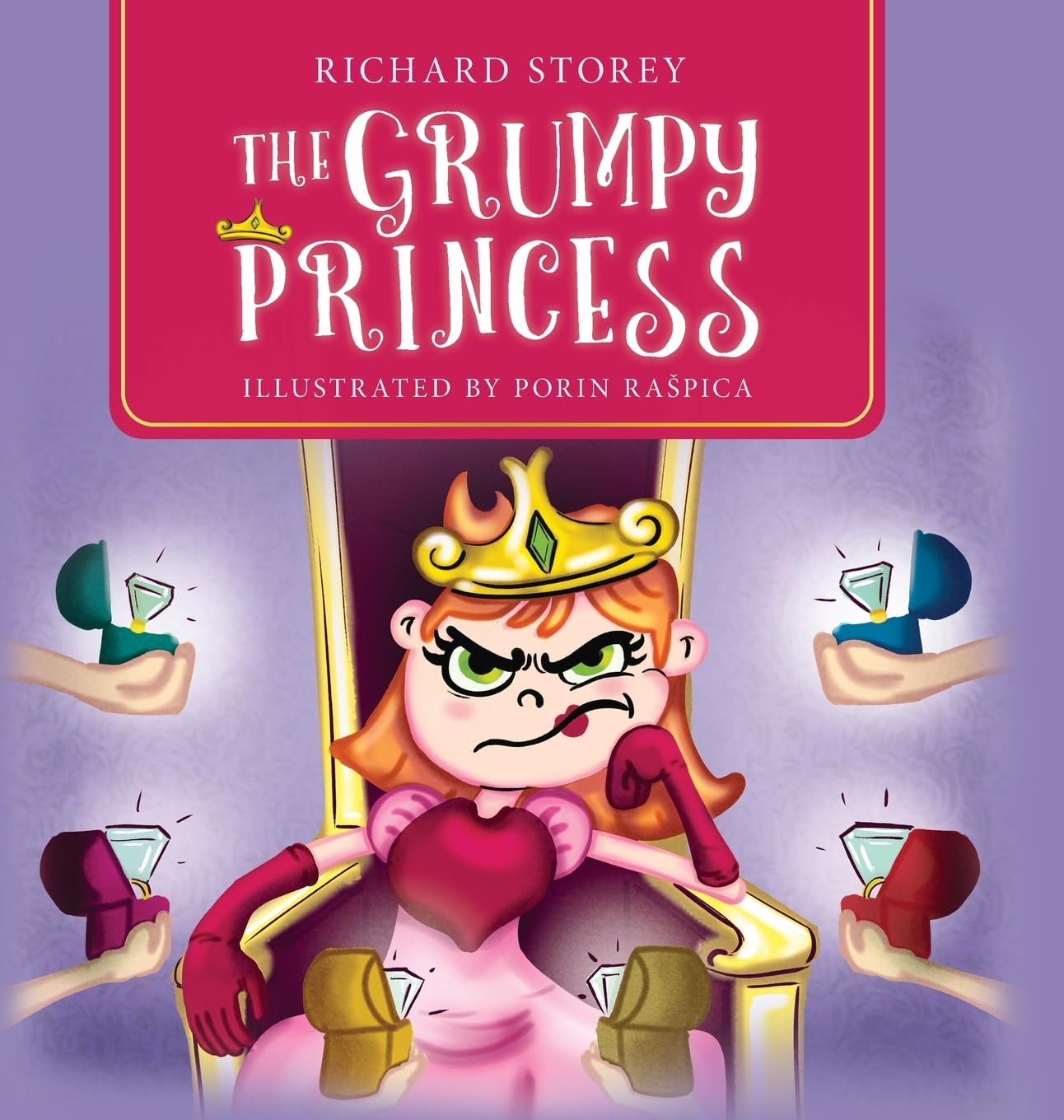 The Grumpy Princess: Storey, Richard, Raspica, Porin: 9788367583640 ...