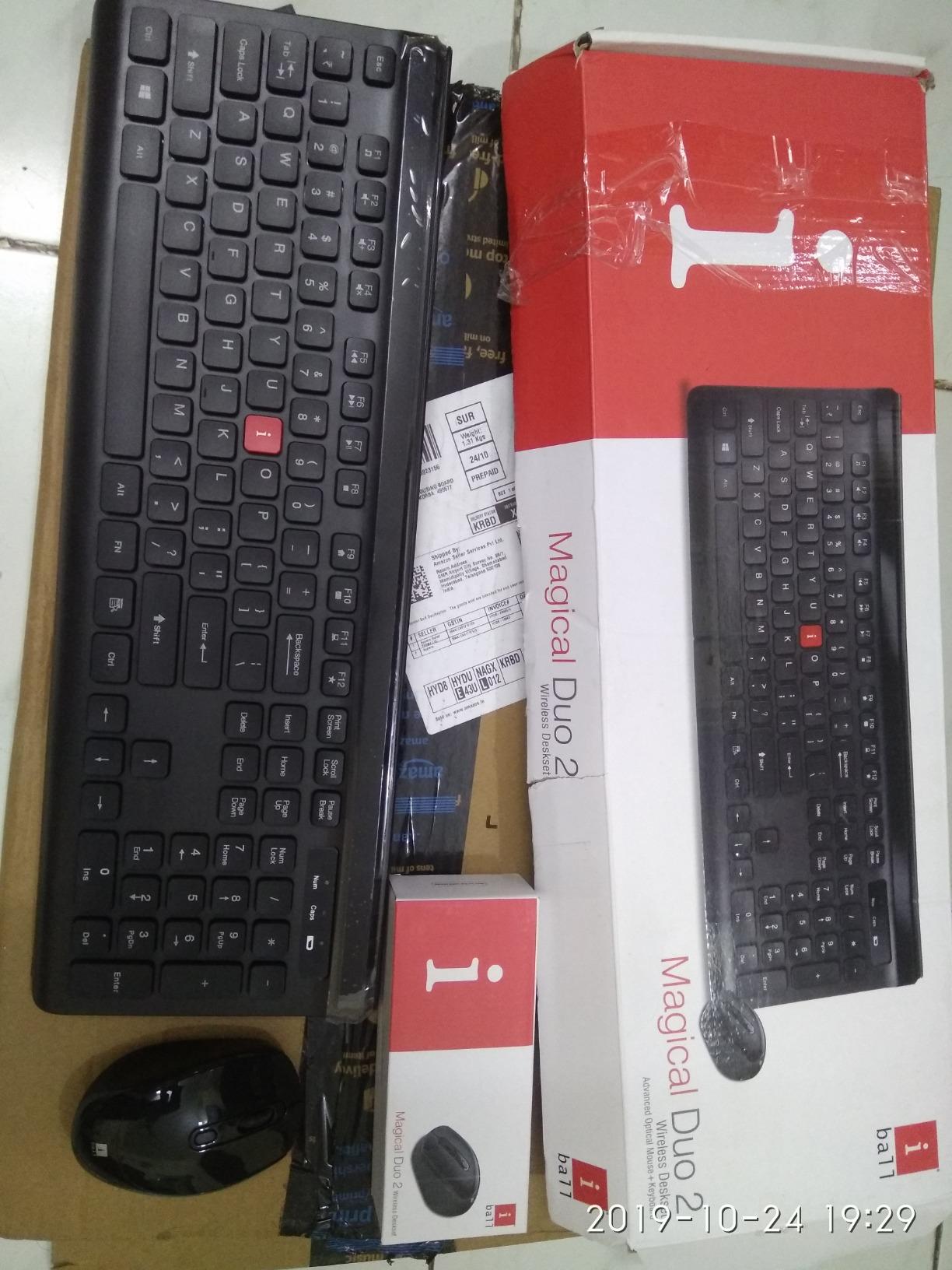 Amazon.in: Buy (Refurbished) iBall Magical Duo 2 Wireless Deskset ...