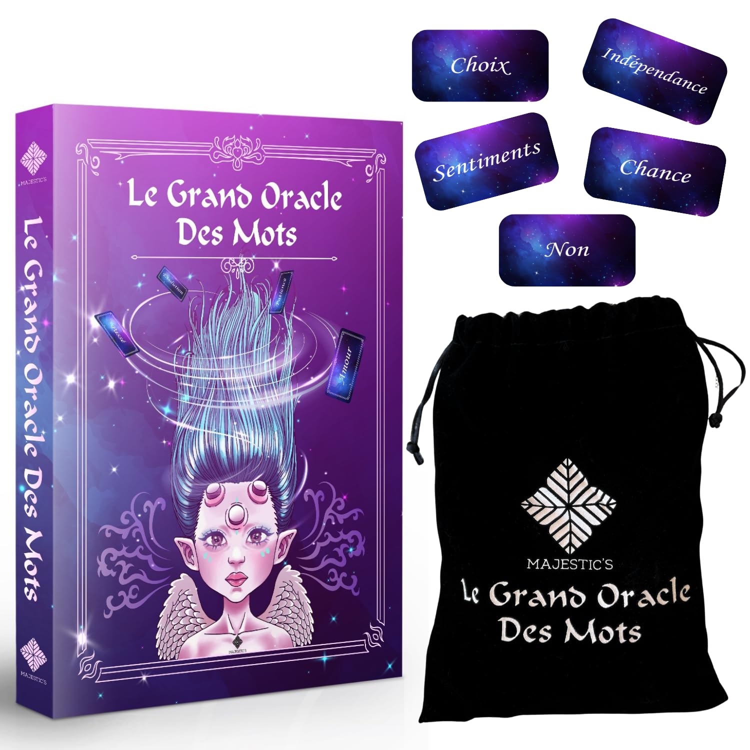 Le Grand Oracle des Mots – Oracle Divinatoire de 150 Mots (Français ...