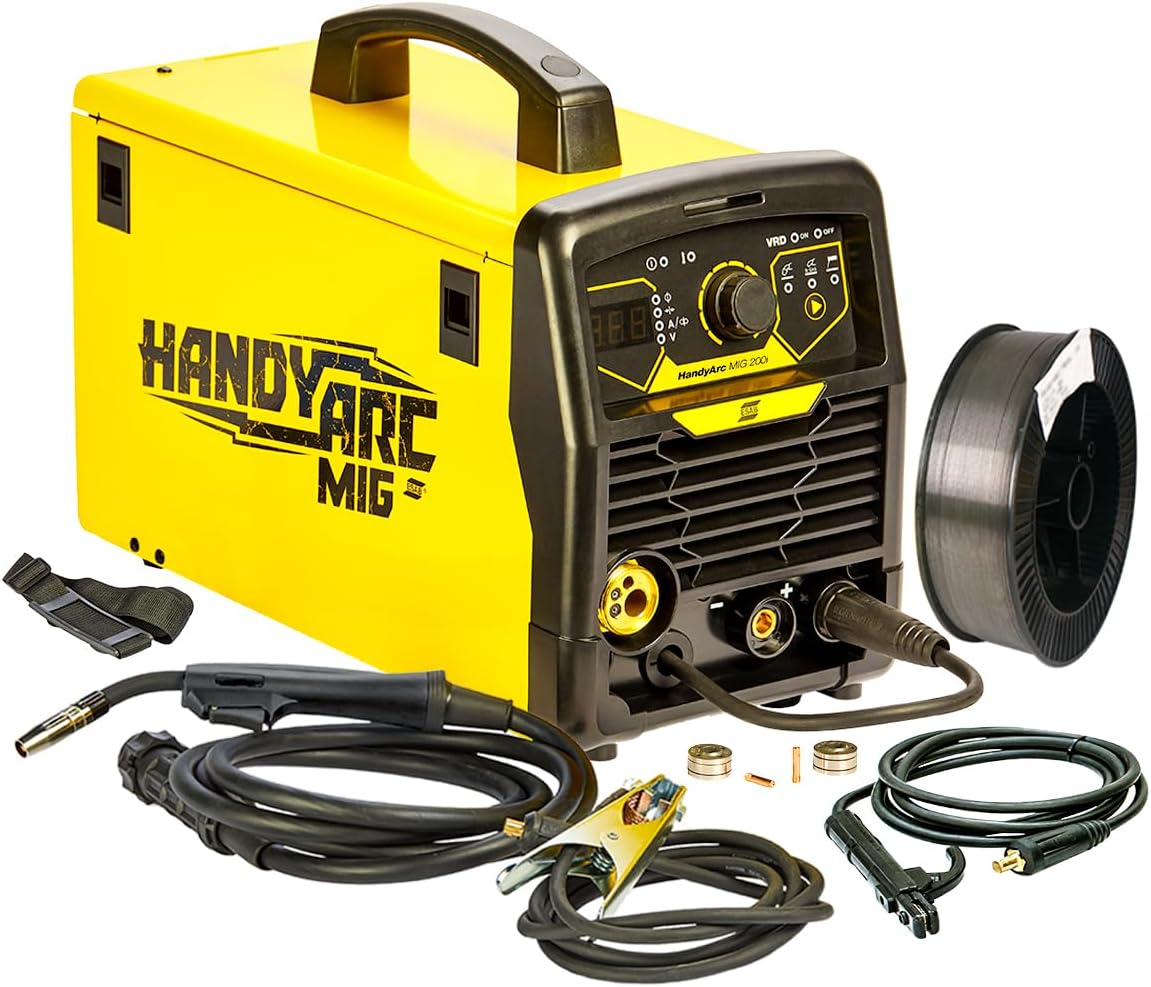 ESAB HandyArc Mig 200i - MIG/MAG/MMA IGBT Inverter based Welding ...