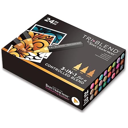Amazon.com: Spectrum Noir Metallic Marker Set, Multicolor