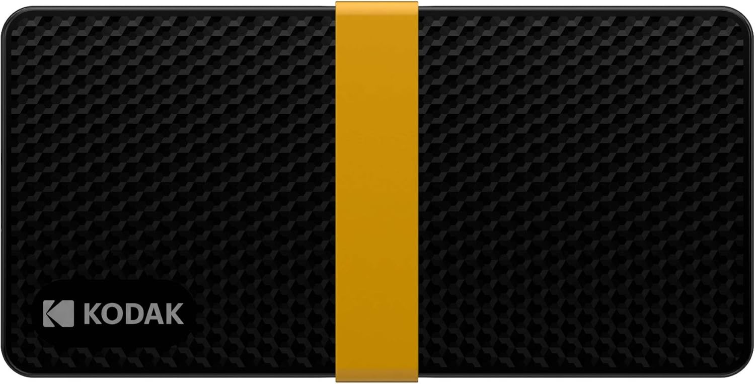 Amazon.com: Kodak Portable SSD X200 1TB with USB-C 3.1 Gen 2 (10 Gbps ...