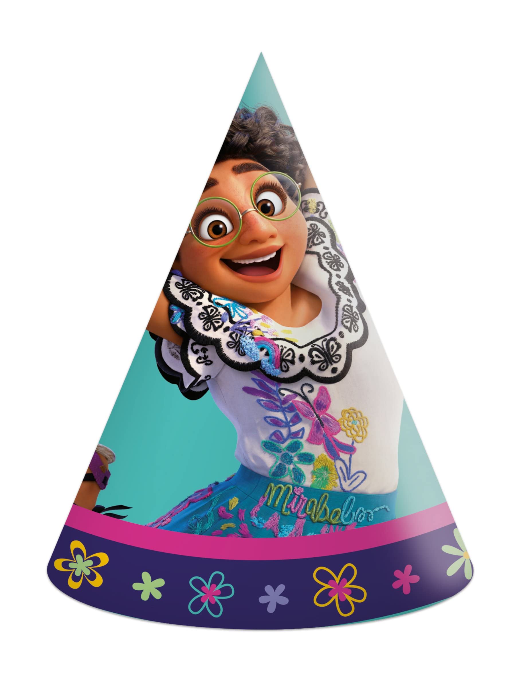 Amazon.com: PROCOS Disney Encanto Paper Cone Shaped Party Hats (6pk ...
