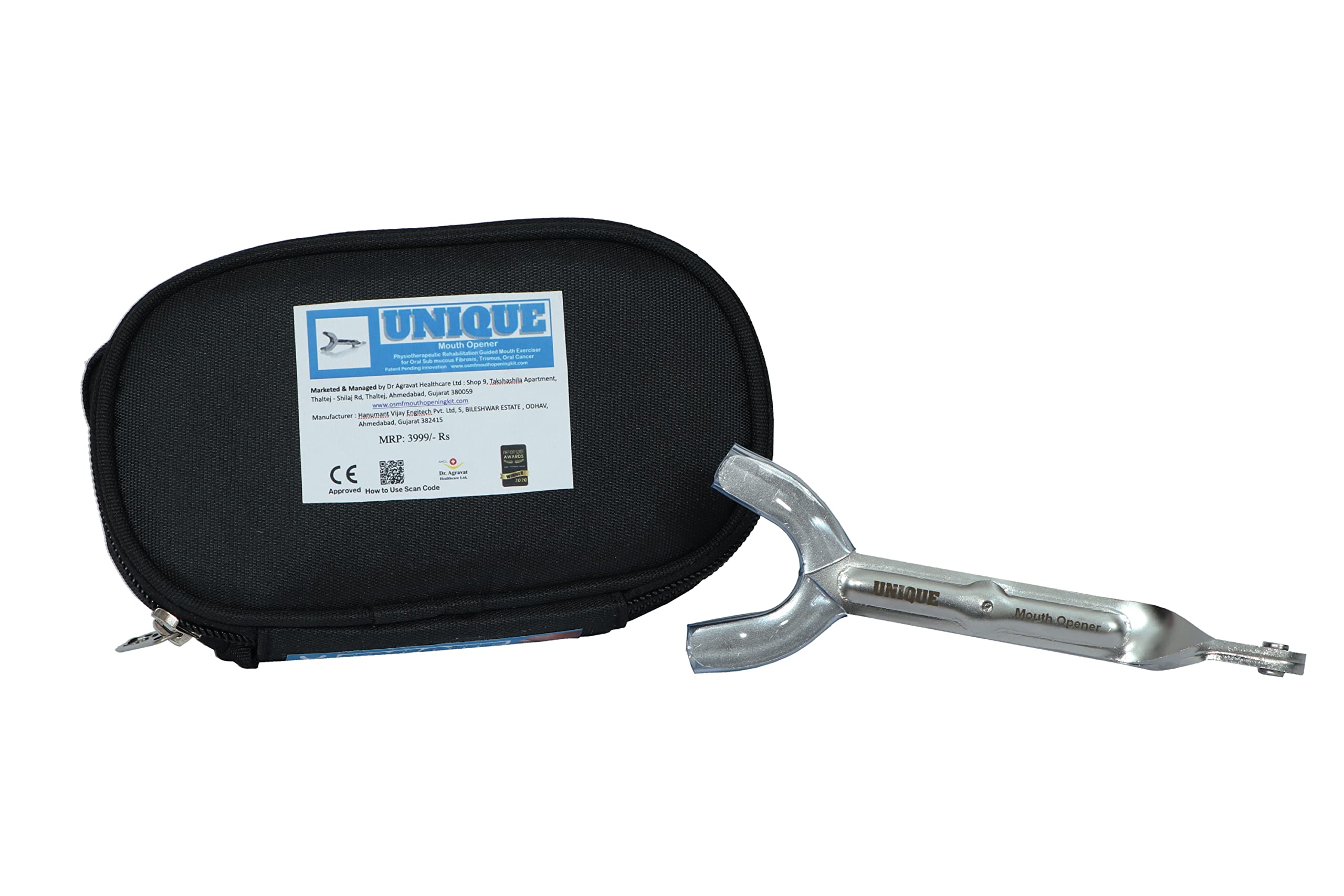 Unique Mouth Opening Exercise Device. Mouth Jaw Opener Heister And ...