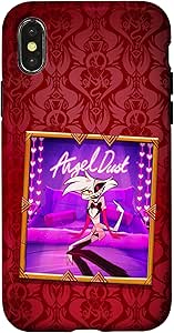 iPhone X/XS Hazbin Hotel - Angel Dust Phone Case Case : Amazon.co.uk ...