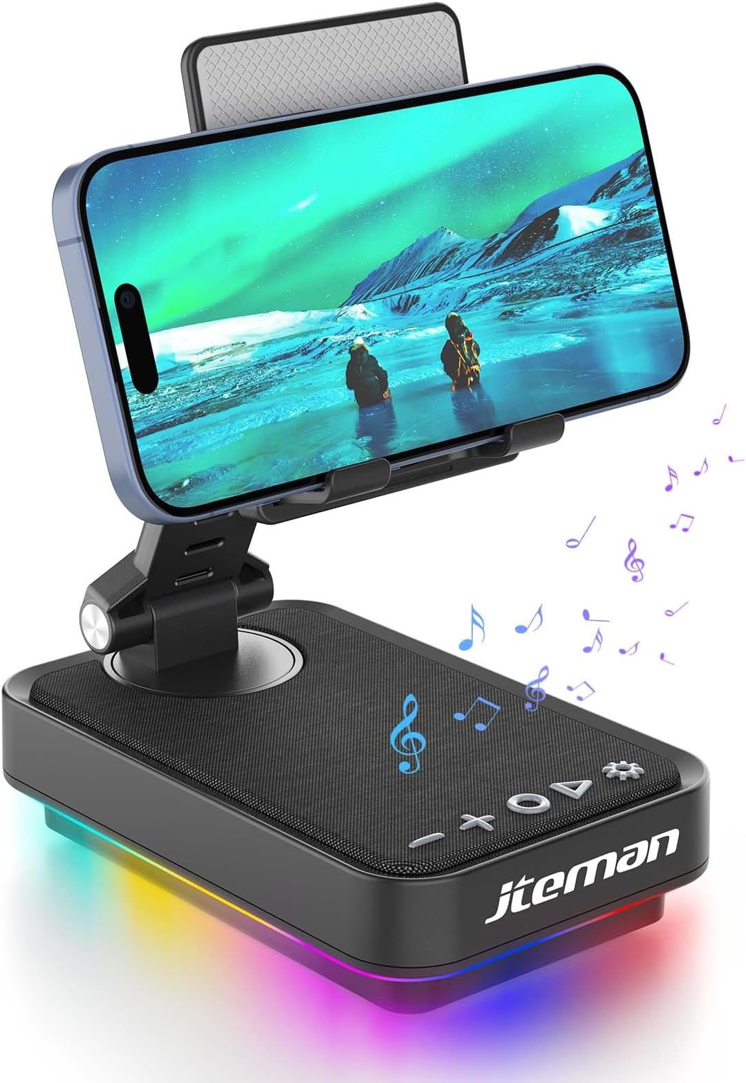 Amazon.com: JTEMAN Gifts for Men Women 360 Rotating Cell Phone Stand ...