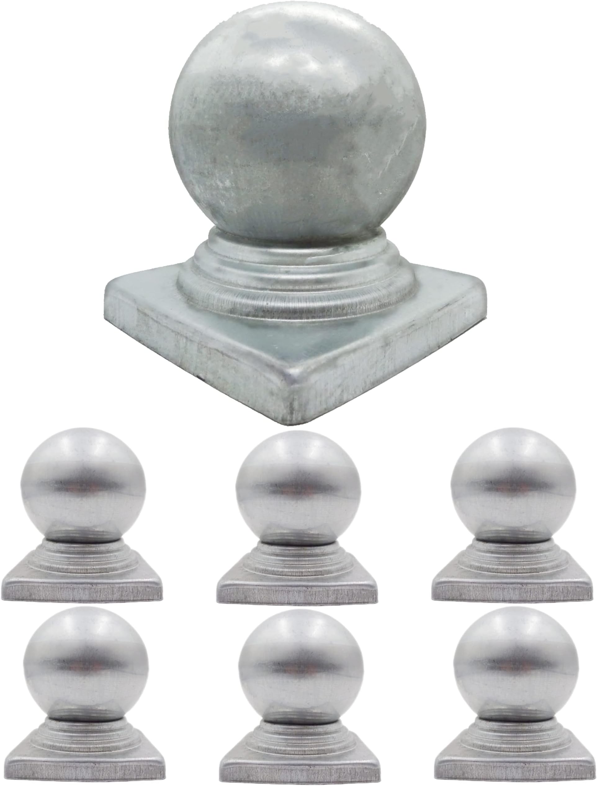 FULL 4x4 Heavy Duty Galvanized Post Cap (Inside Dimension is 4 in. x4 ...