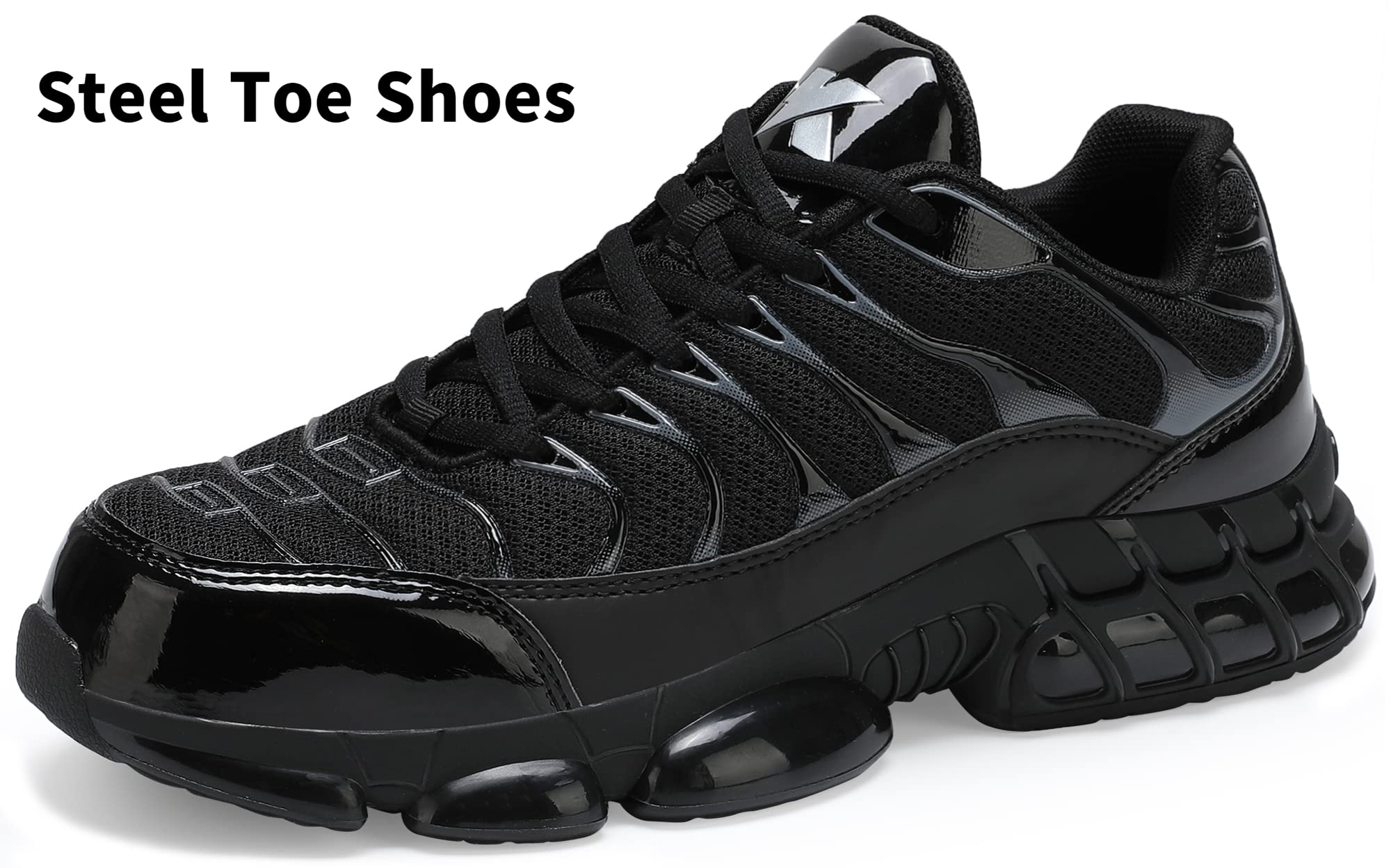 Snapklik.com : Steel Toe Shoes For Men Indestructible Work Shoes ...