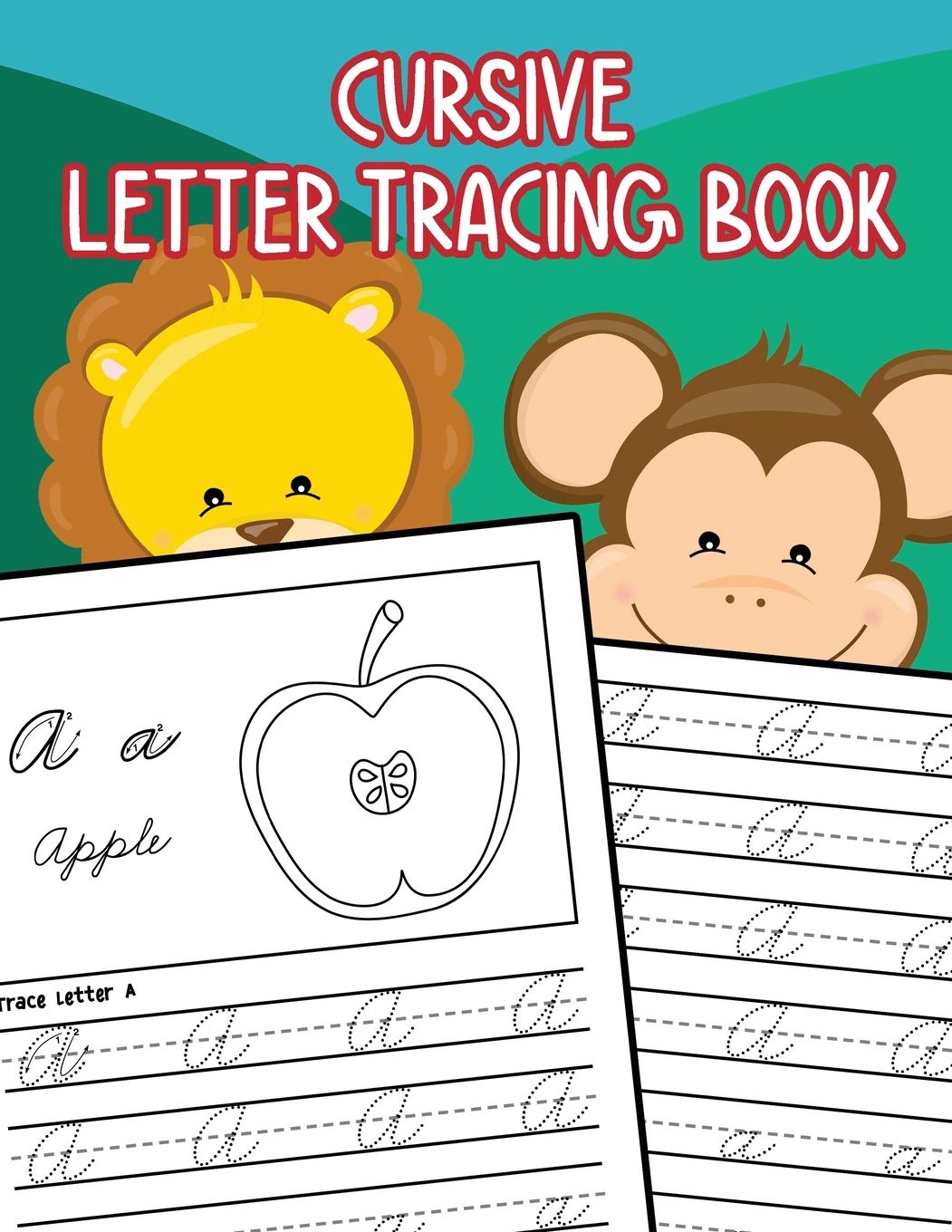 Cursive Letter Tracing Book: Learn How to Write Alphabet A-Z Upper and ...