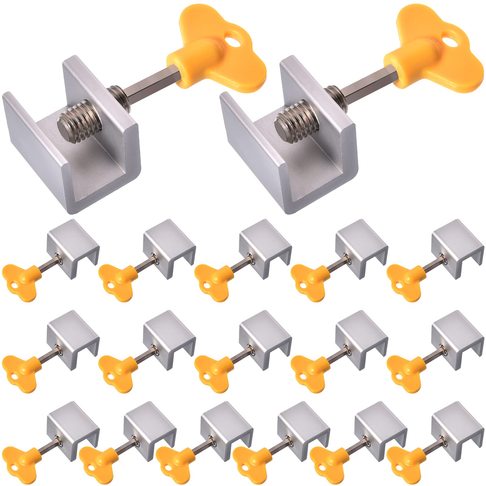 Sliding Window Locks Adjustable Security Window Lock Window Stoppers ...