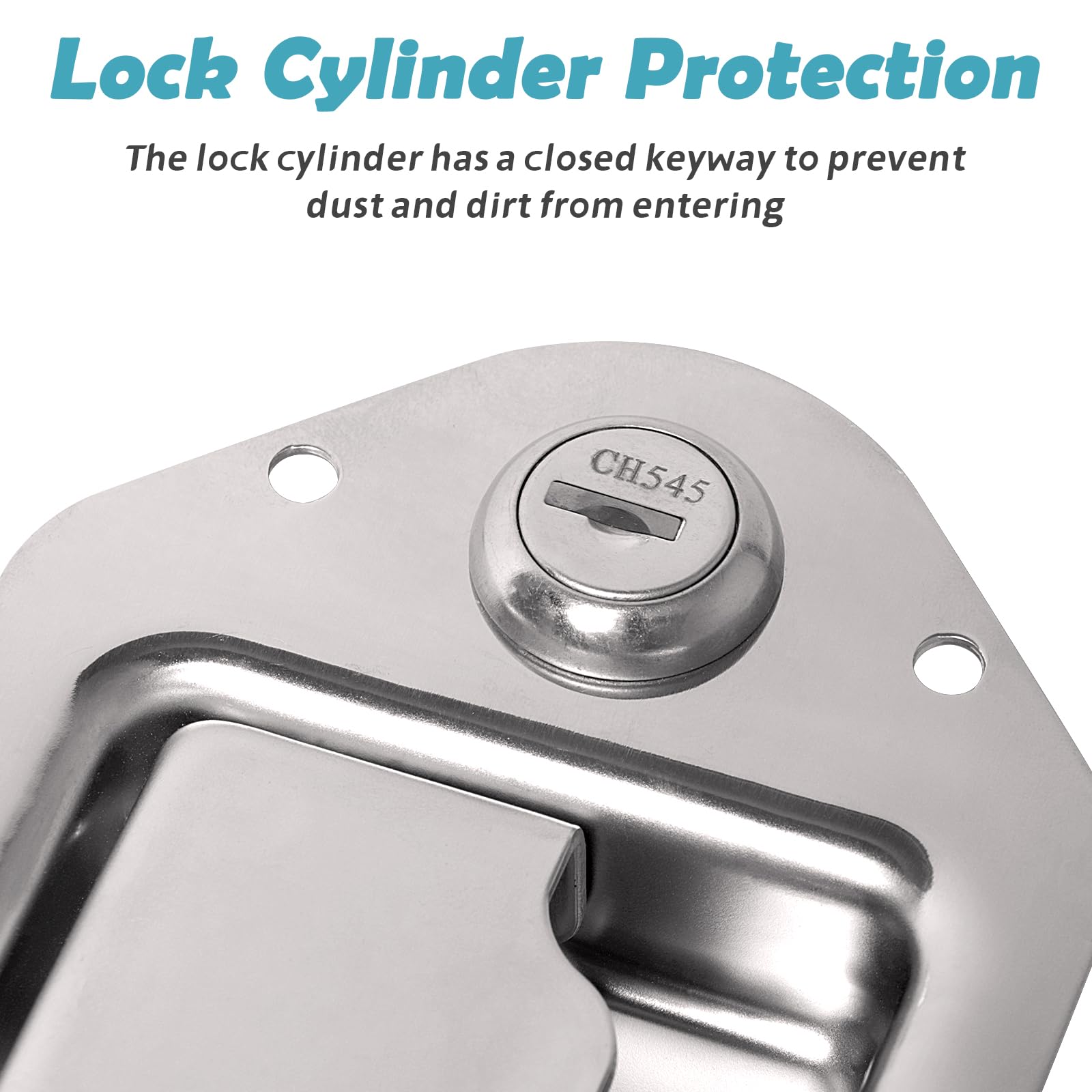 Snapklik.com : PALOZO Truck Tool Box Latch Toolbox Paddle Lock ...