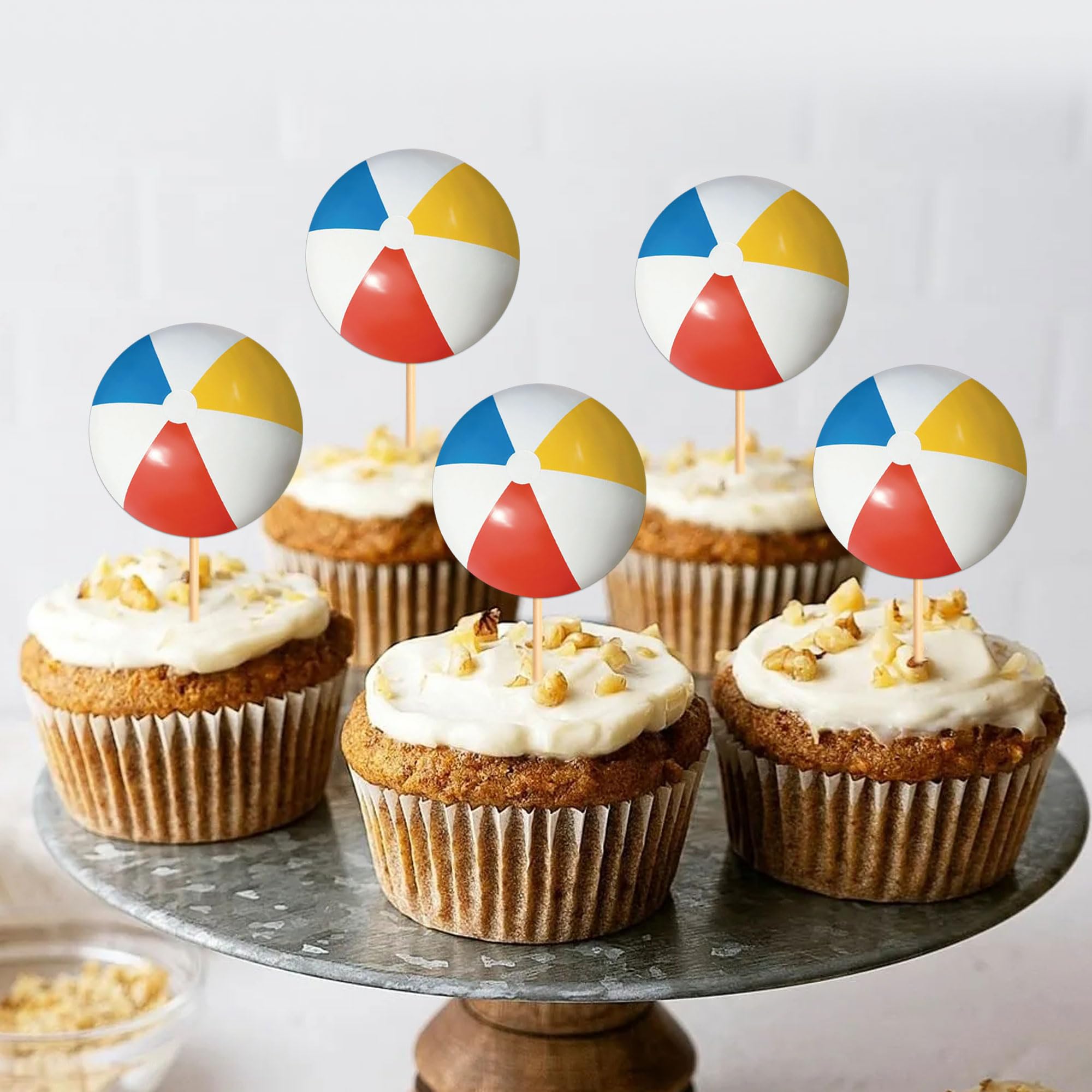 Beach Ball Cake Pops