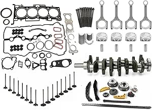 Amazon.com: 21443-25000 23111-2G200 23510-2G500 Engine Piston Gasket ...