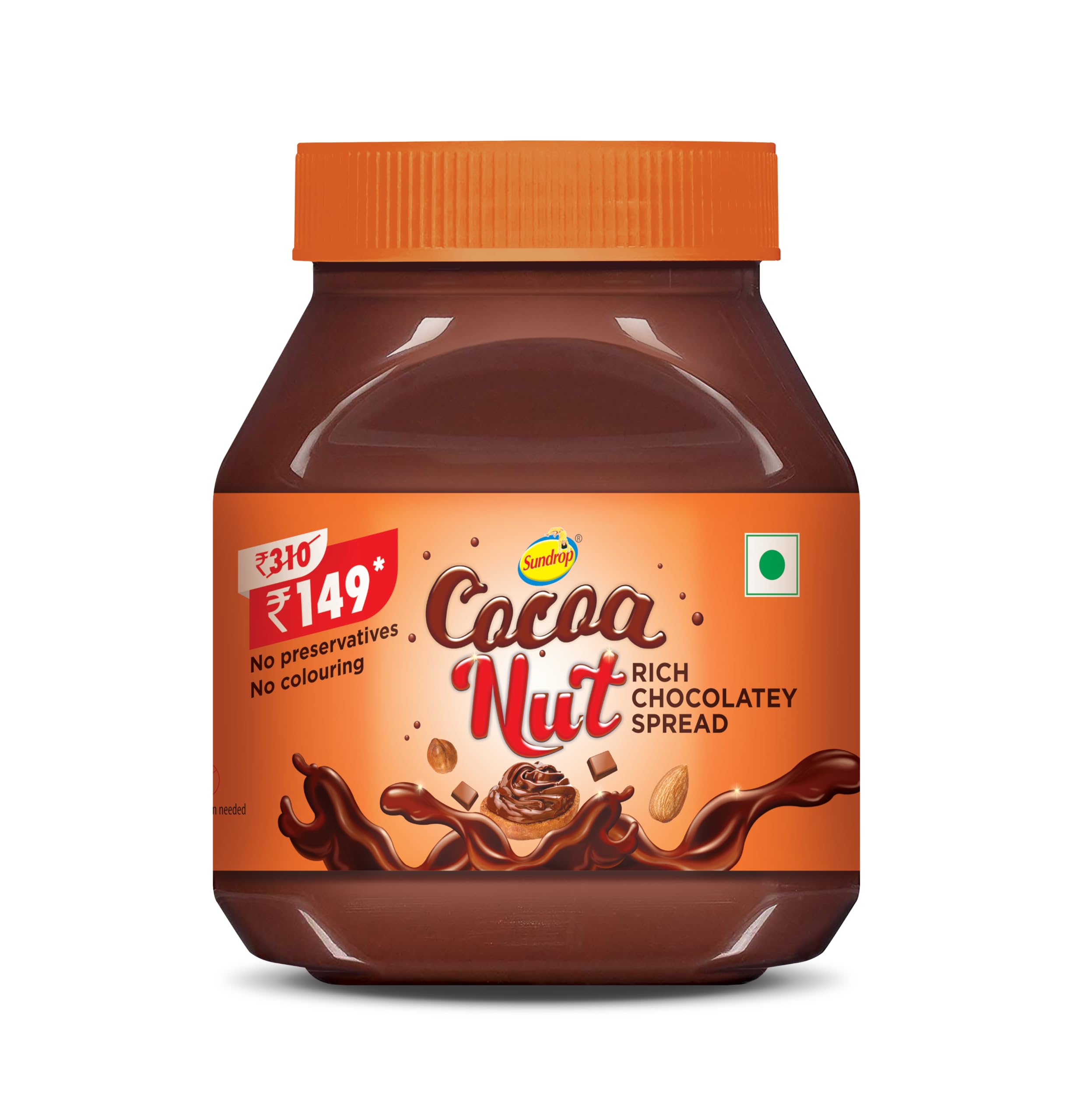 Sundrop Cocoa Nut Rich Chocolatey Spread- 350g : Amazon.in: Grocery ...