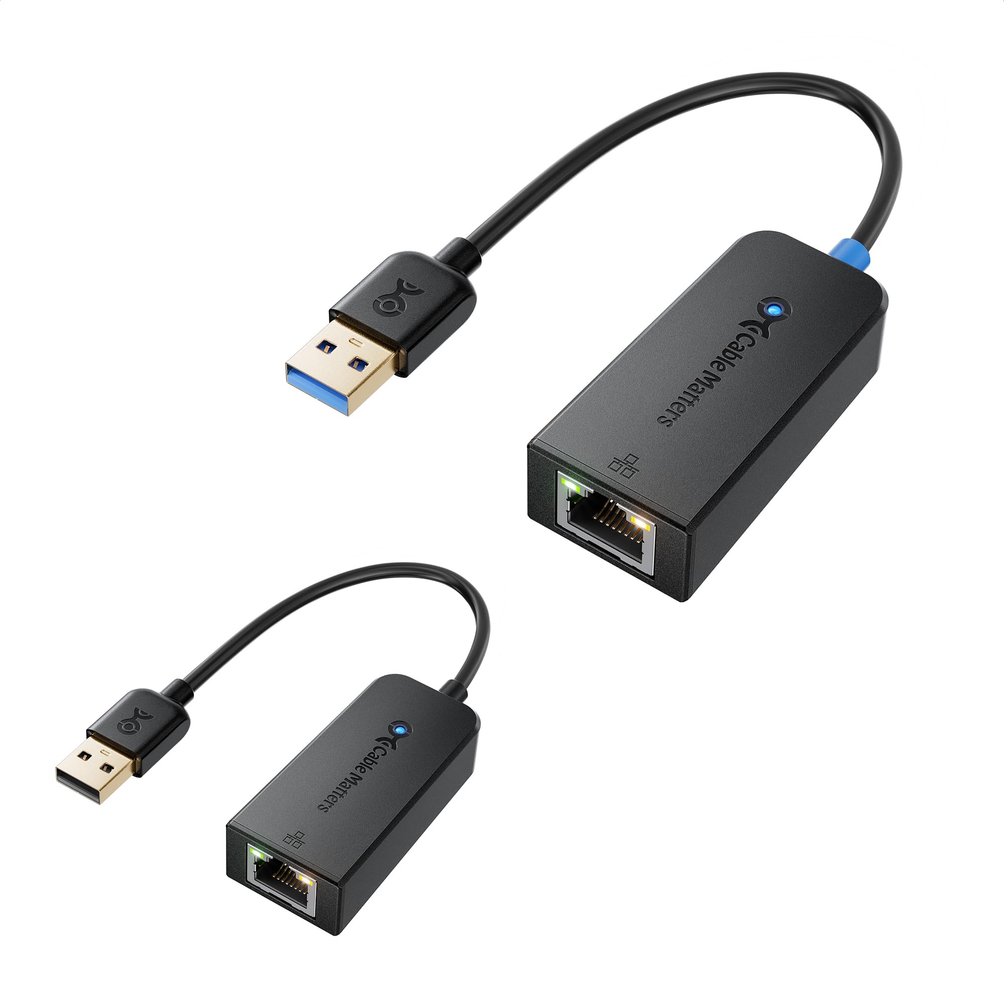 Amazon.com: Cable Matters USB to Ethernet Adapter Supporting 10/100 ...