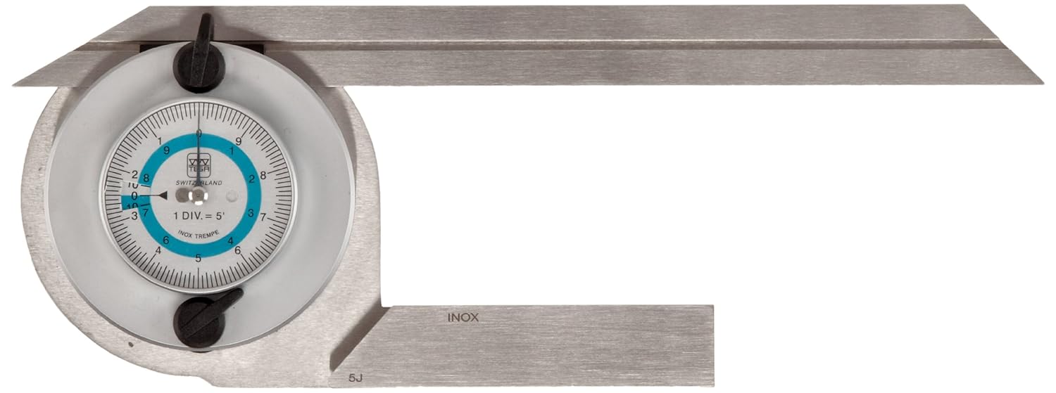 Brown & Sharpe 599-497-8 Bevel Protractor with Dial: Industrial Tools ...