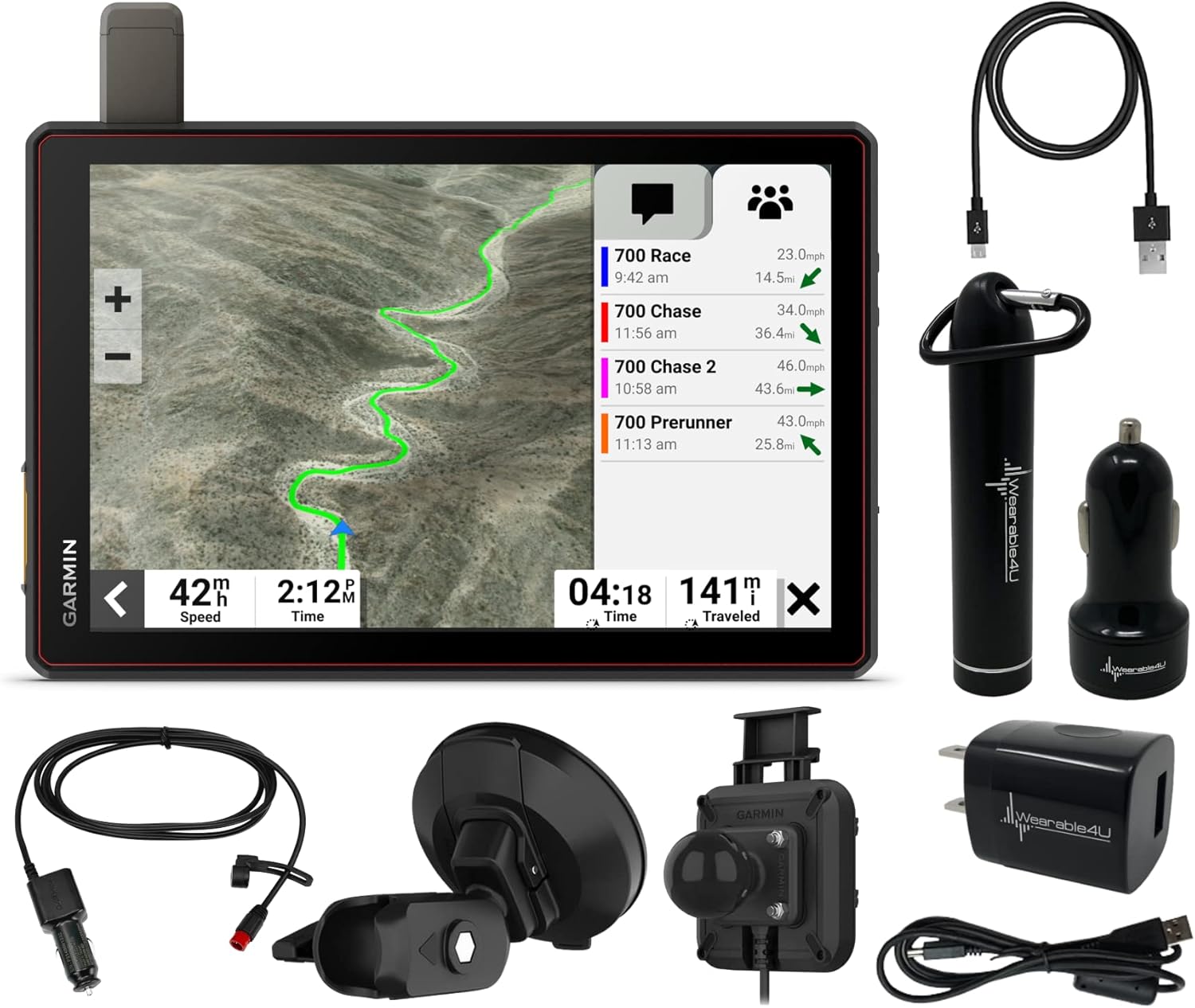 Amazon.com: Wearable4U - Garmin Tread XL - Baja Chase Edition, Rugged ...