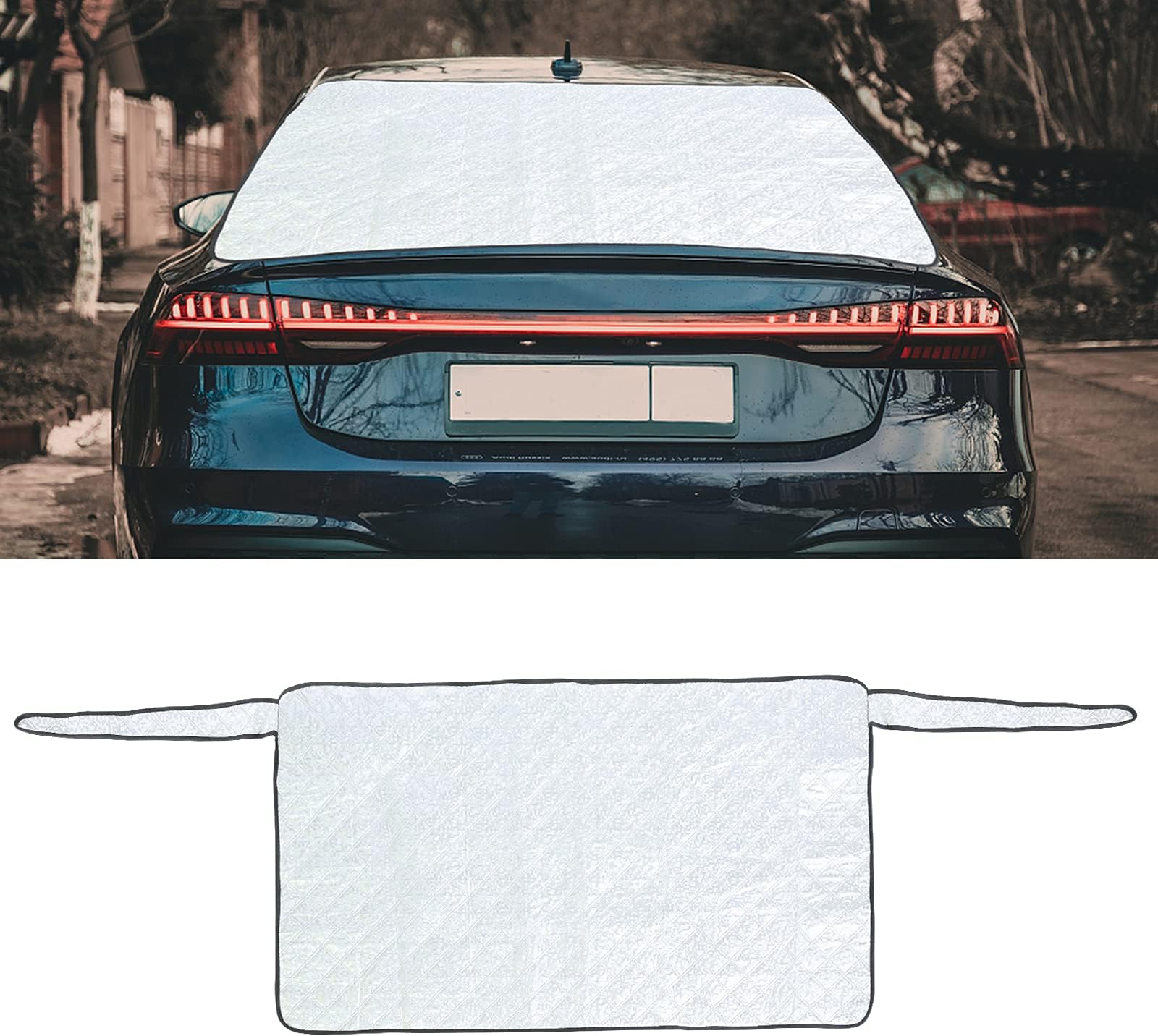 Car Windscreen Cover Car Sun Shade Rear Window Cover Windscreen ...