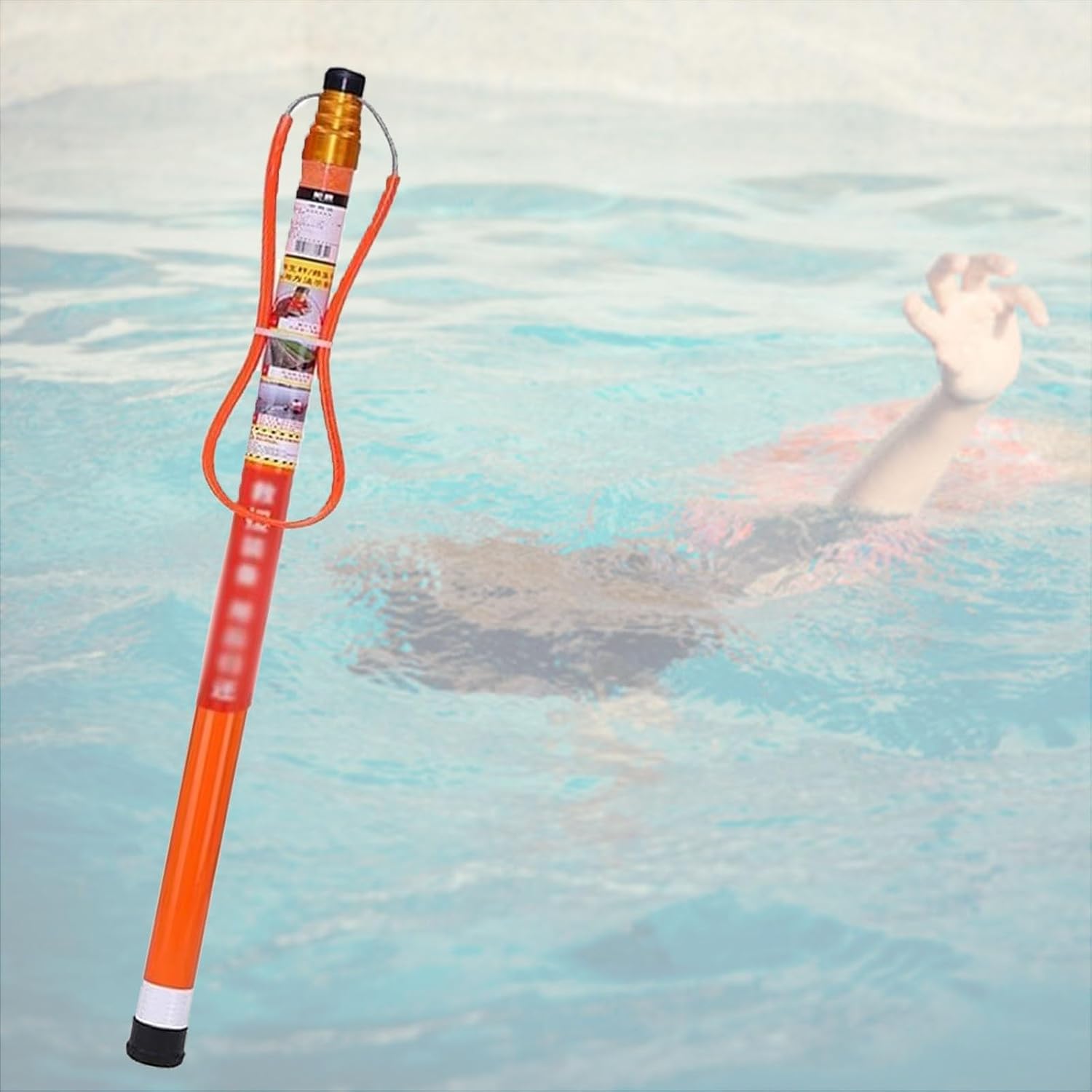 Telescopic Life-saving Pole For Swimming Pool, 4.5 5.5 6.5 10 M Water ...