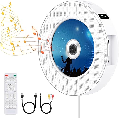Best Portable CD Players - With Wall Mount | requiremints.com