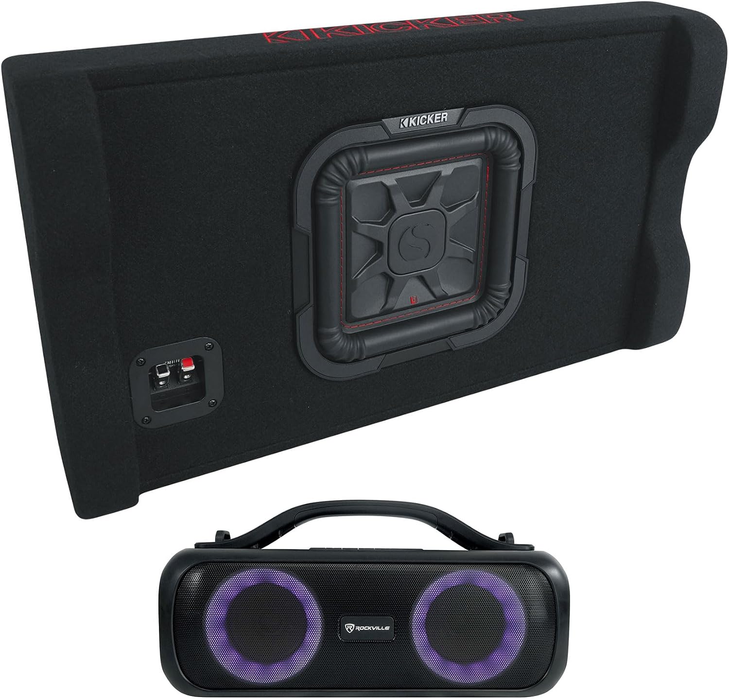 Amazon.com: Audiosavings Bundle: (1) Kicker 49L7TDF82 L7TDF 8" 350w L7T ...
