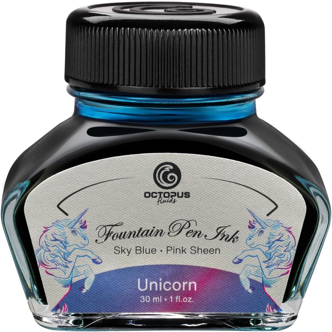 Amazon.com : Octopus Fluids Unicorn Sheen Ink Fountain Pen Ink, Sheen ...