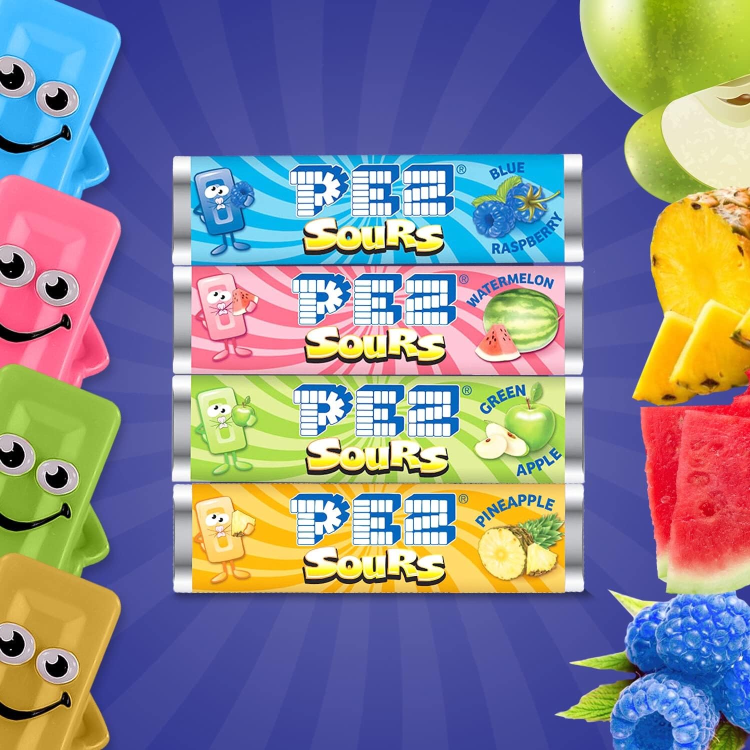 Amazon.com : PEZ Candy Trolls Assorted Dispensers, 0.58 Ounce (Pack of ...