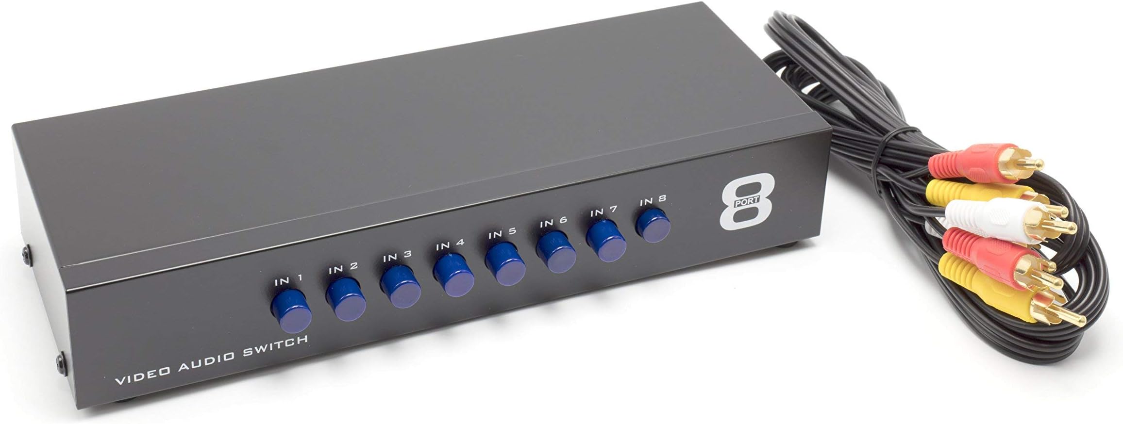 Amazon.com: THE CIMPLE CO Video Switcher, 8-Way A/V Switch, RCA, Retro ...