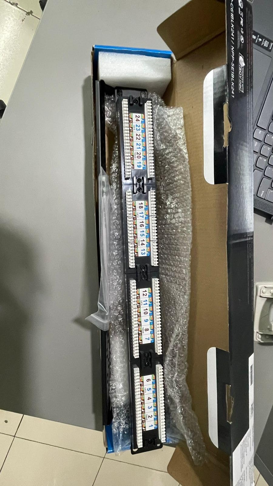 Buy Unshielded 24-Port Full-Loaded Patch Panel Online at desertcartINDIA