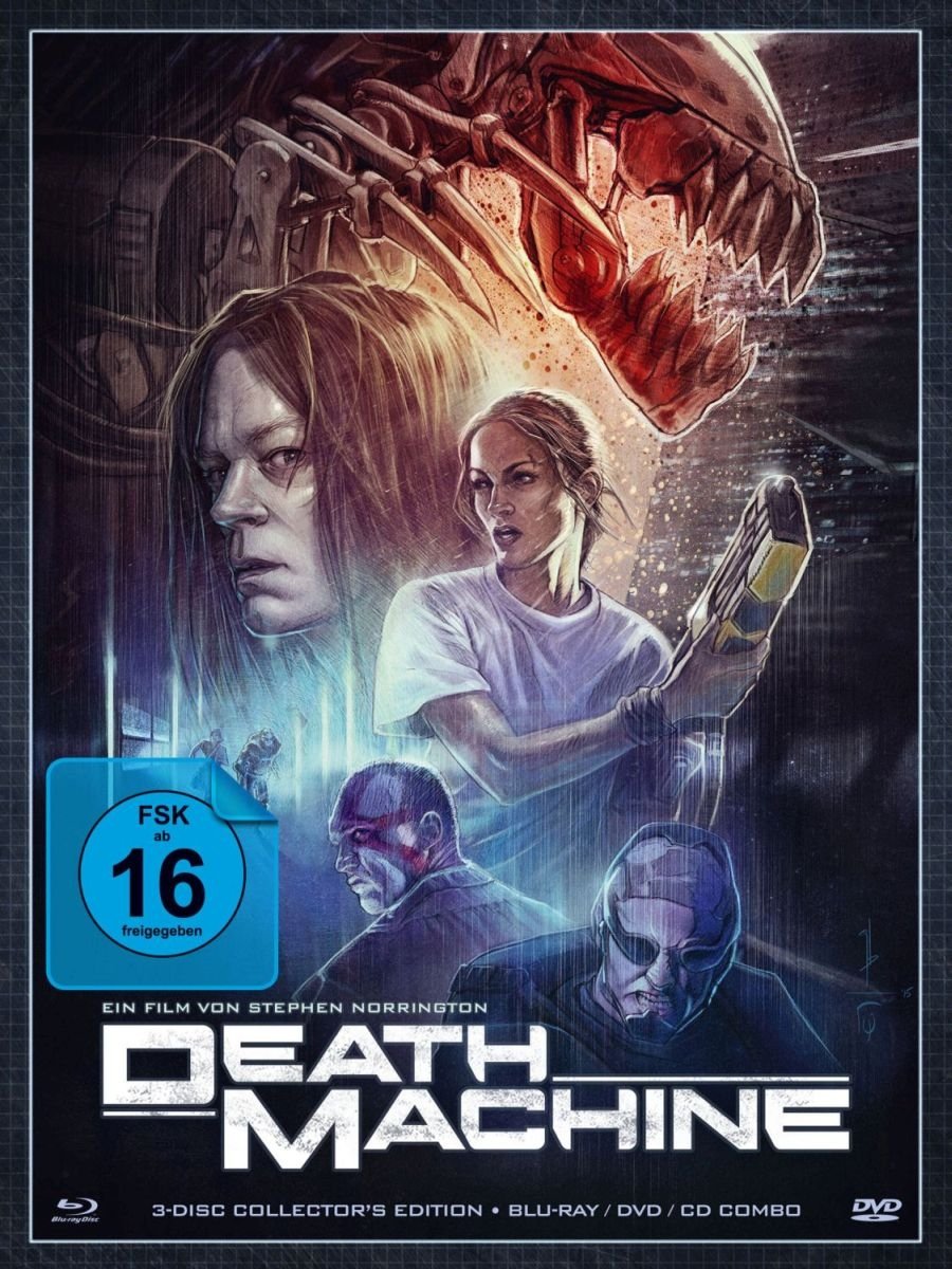Death Machine - Uncut (+ DVD) (+ CD-Soundtrack) [Blu-ray] [Collector's ...