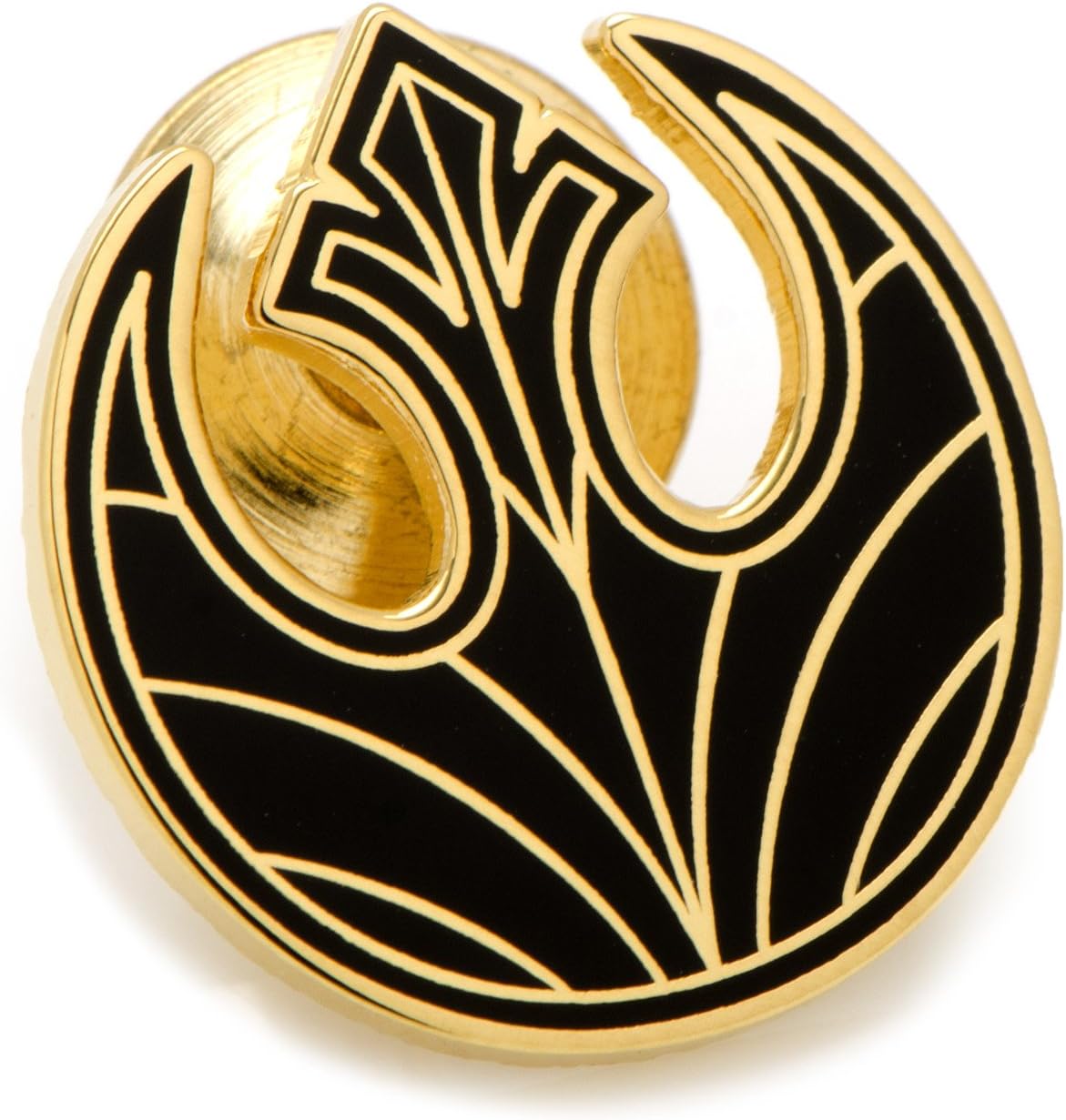 Amazon.com: Gold Rebel Symbol Lapel Pin : Clothing, Shoes & Jewelry