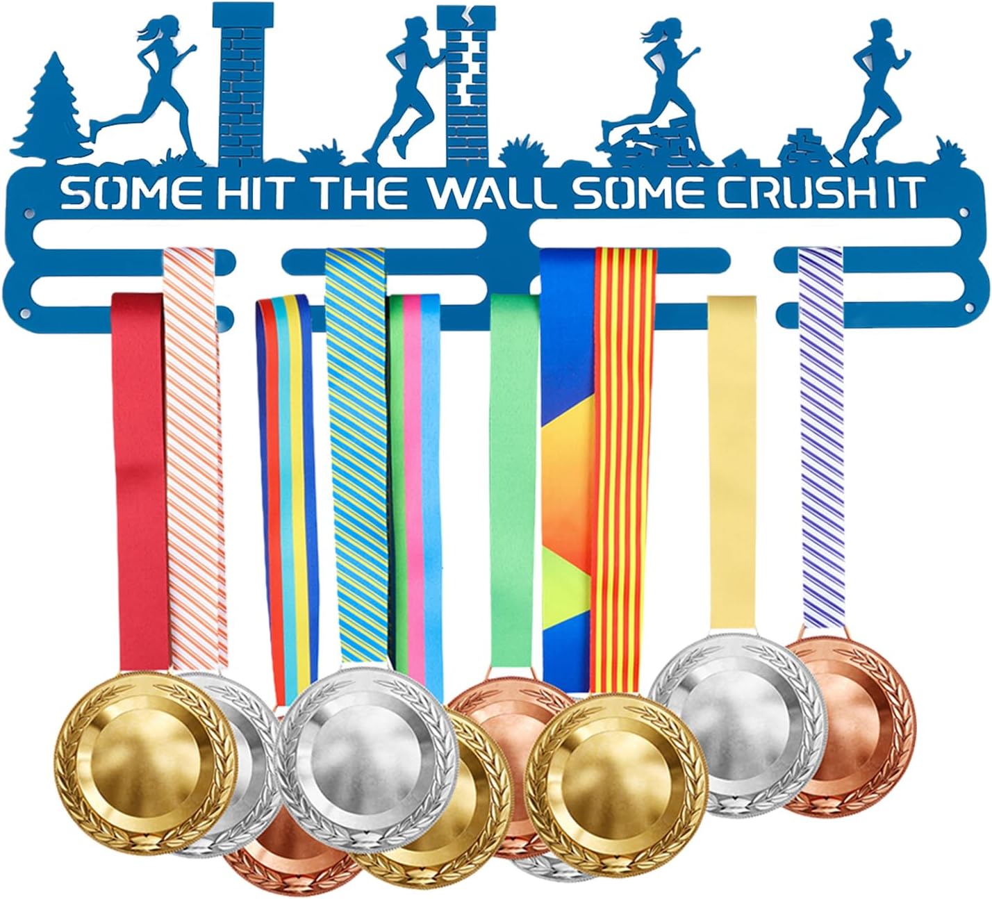 Amazon.com: SUPERDANT Inspirational Running Medal Holder Female Running ...