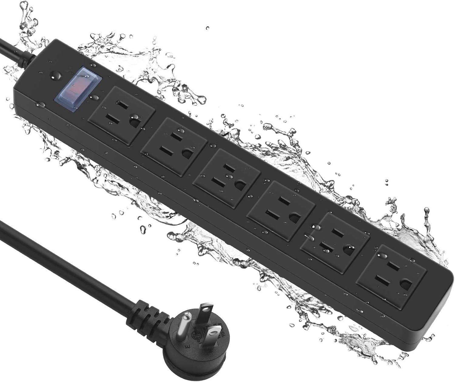 Amazon.com: Outdoor Power Strip Waterproof with 6 Outlet, Garden ...