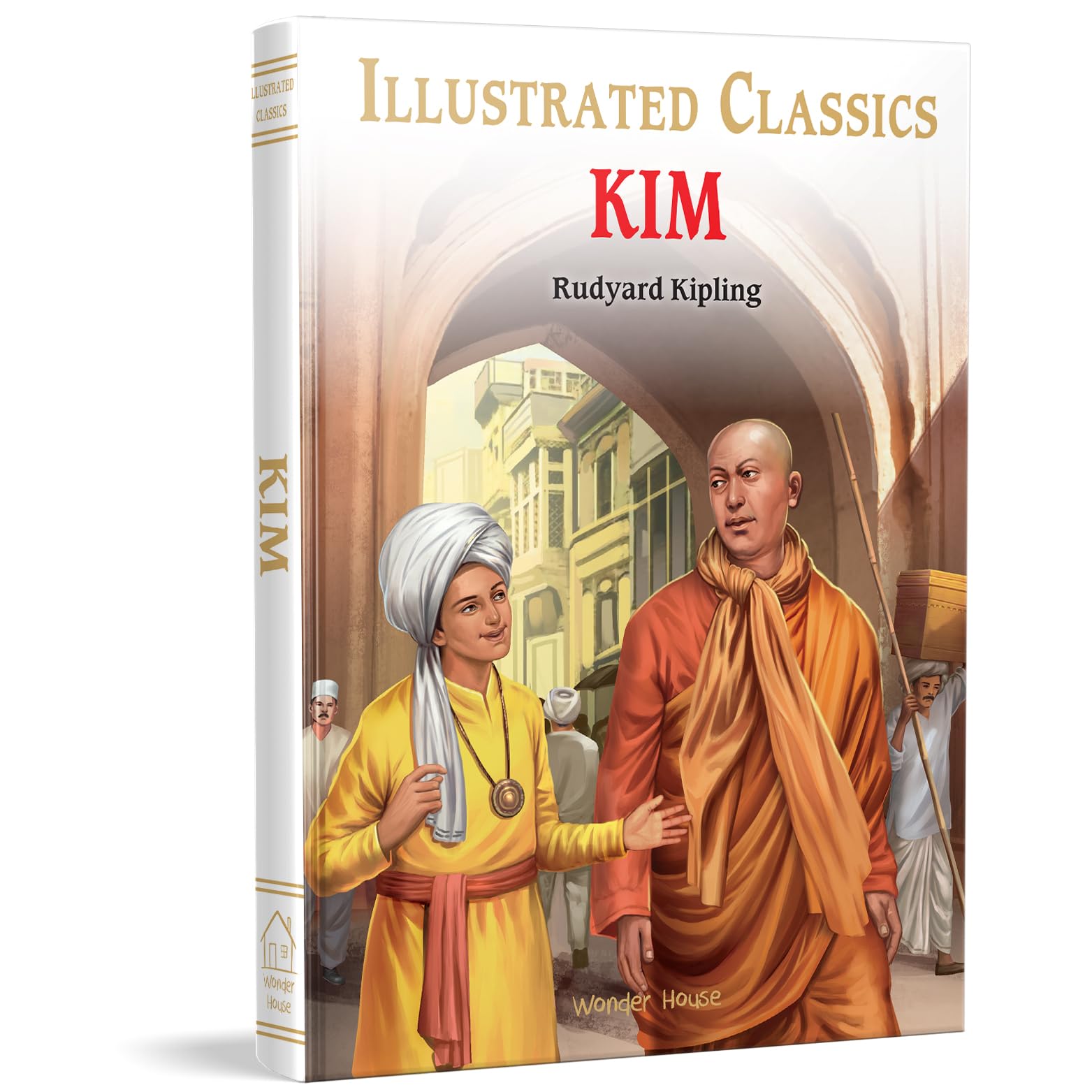 Kim : Illustrated Abridged Children Classics English Novel with Review ...