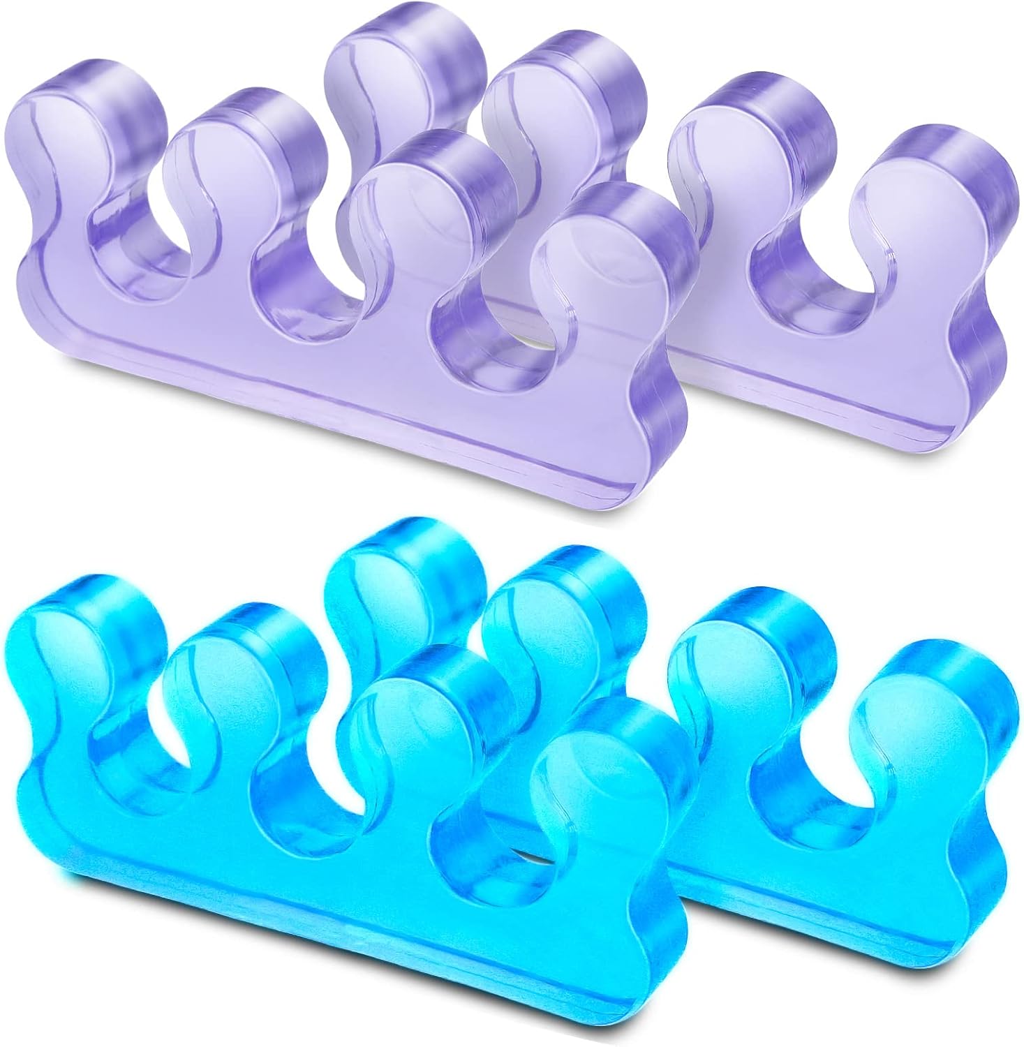 Molain Toe Separators Pedicure, Toe Separators Set Repeatable Washable ...