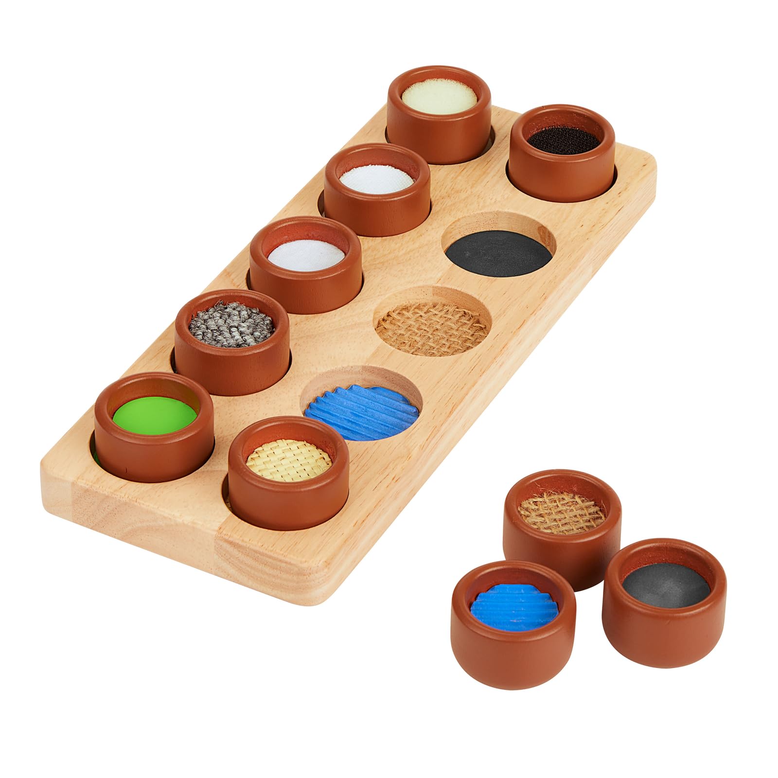 Amazon.com: Excellerations Touch and Match Board - Natural : Toys & Games