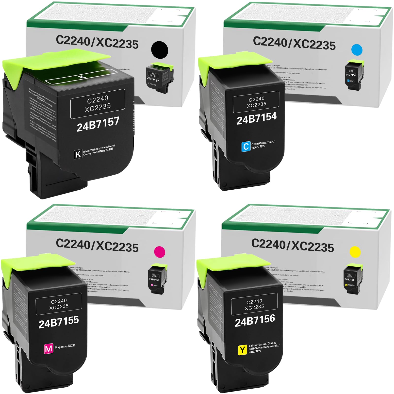 Amazon.com: SANCTink Remanufactured Toner Cartridge Replacement for ...