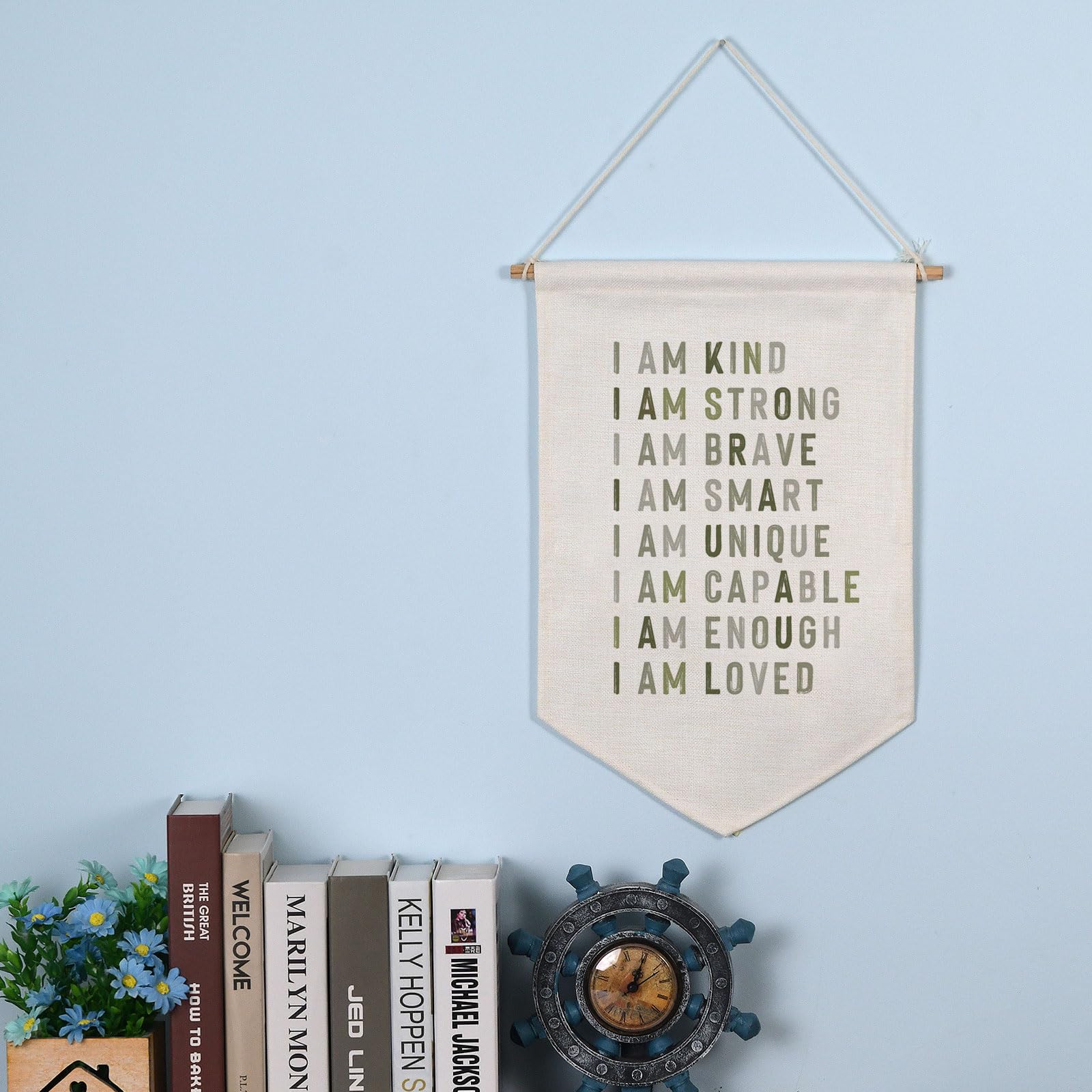 Snapklik.com : Inspirational Quotes For Kids Wall Hanging Flag Positive ...