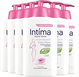 Intima Natural Origins - Gel Extra Doux - 6x500 ml : Amazon.fr: Beauté et Parfum